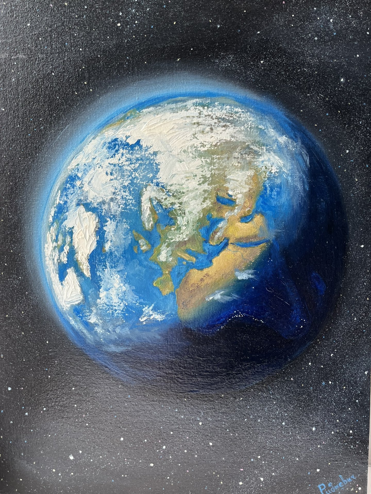 Earth: Spatial Sensation Painting by Stepan Ribkevich