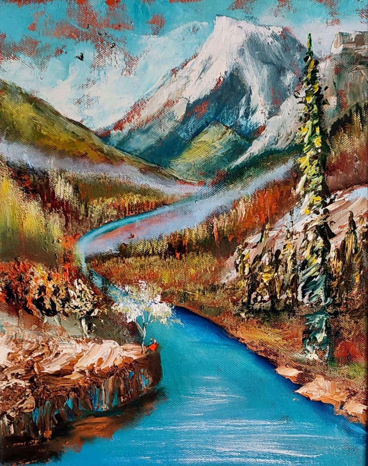 The magic of nature Painting by Olha Pichkurova