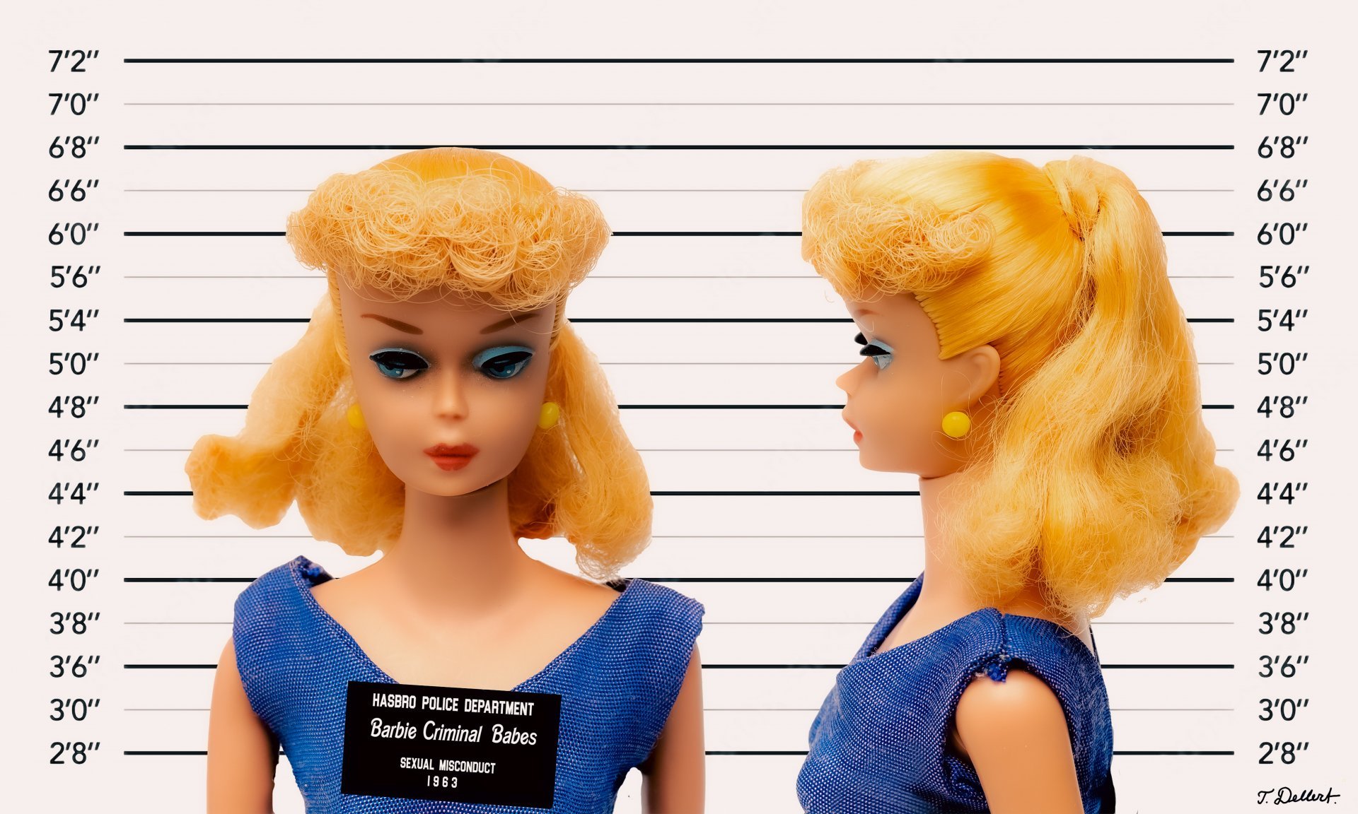 Barbie Mug Shot 2 Photography - Thomas Dellert