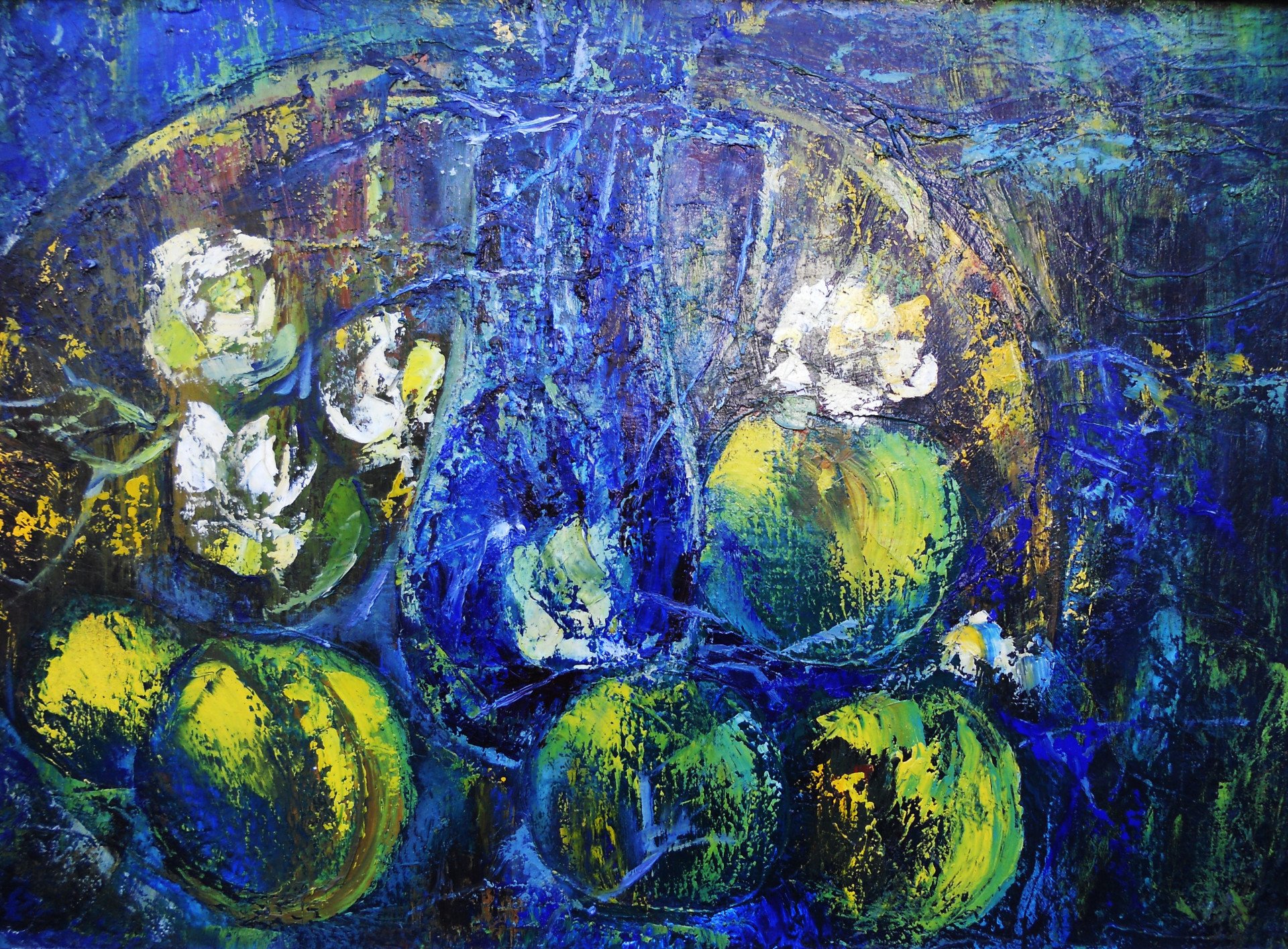 Quince Painting by Vladimir Simakov - Jose Art Gallery