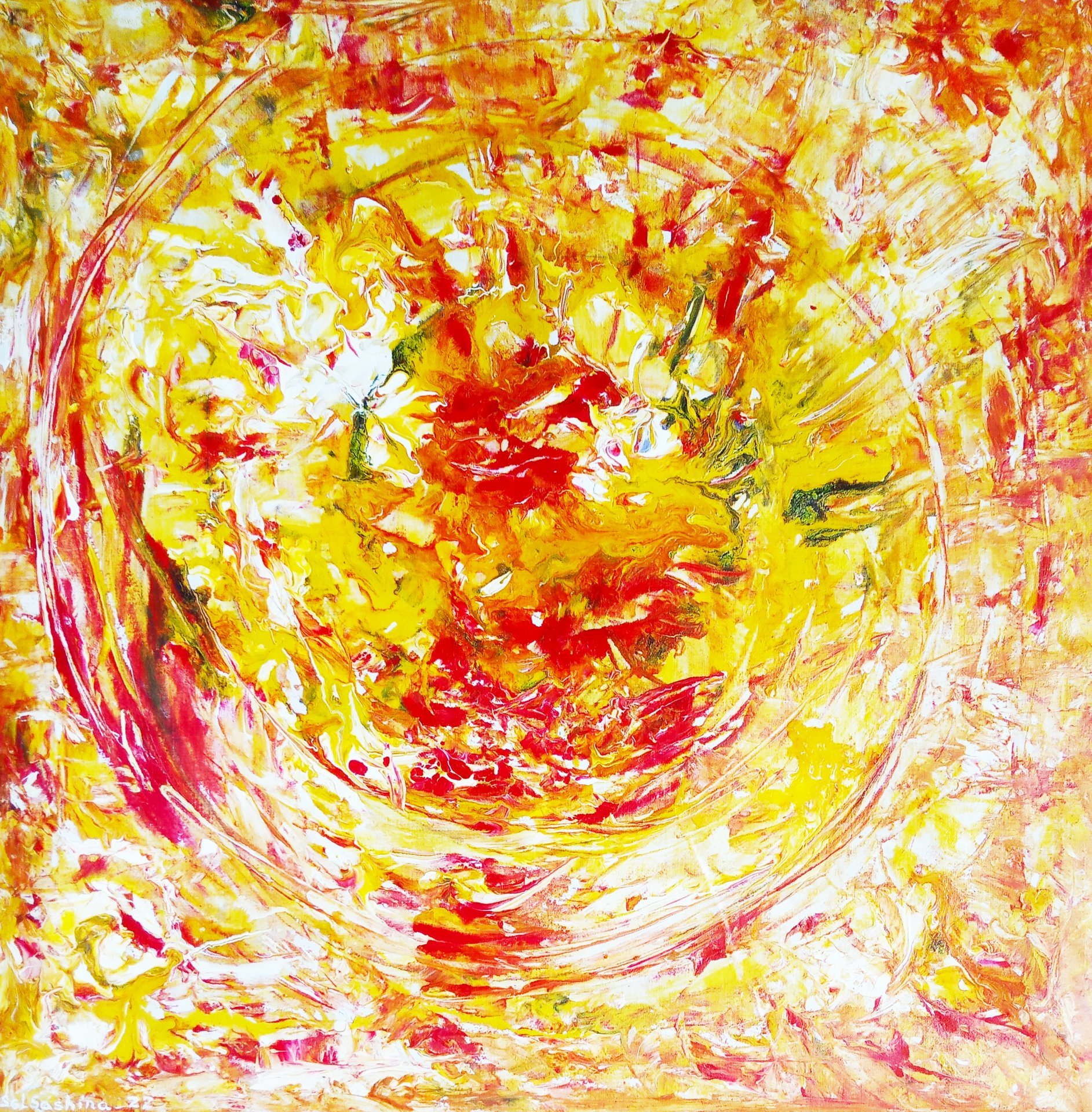 Sun of Litha Painting by Selena Sashina - Jose Art Gallery