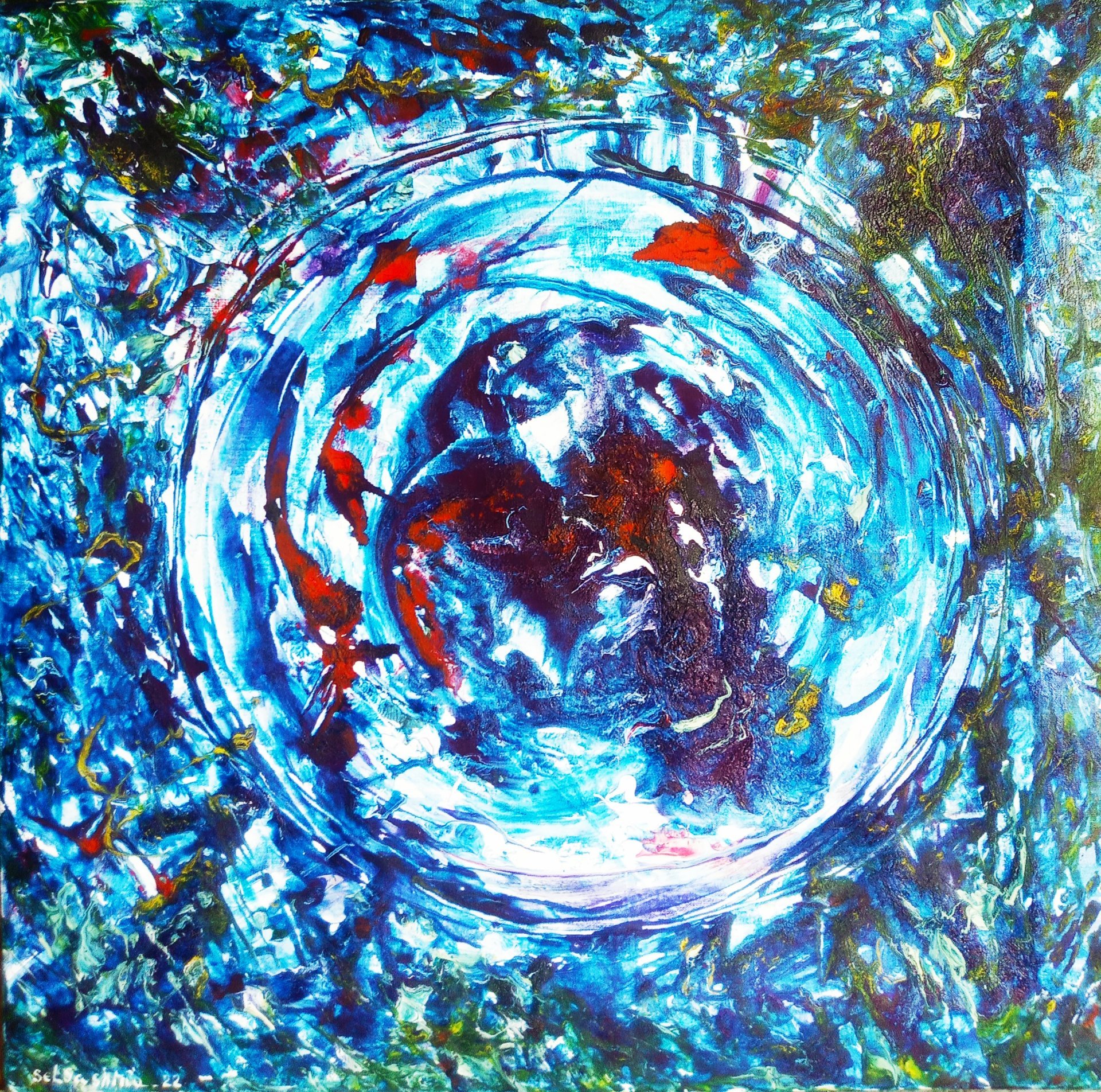 Moon of Litha Painting by Selena Sashina - Jose Art Gallery