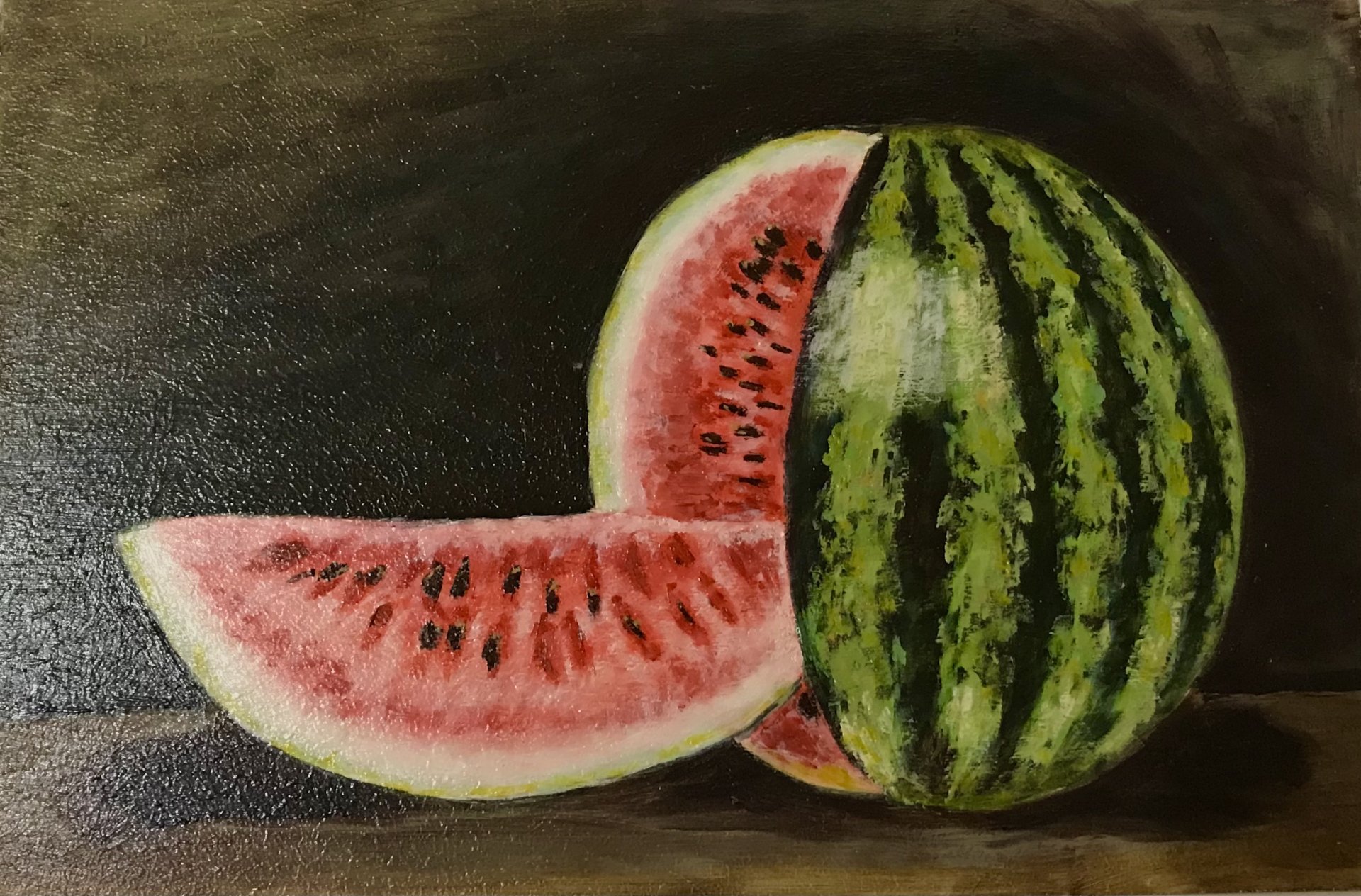 Watermelon Painting by Olena Antonenko - Jose Art Gallery