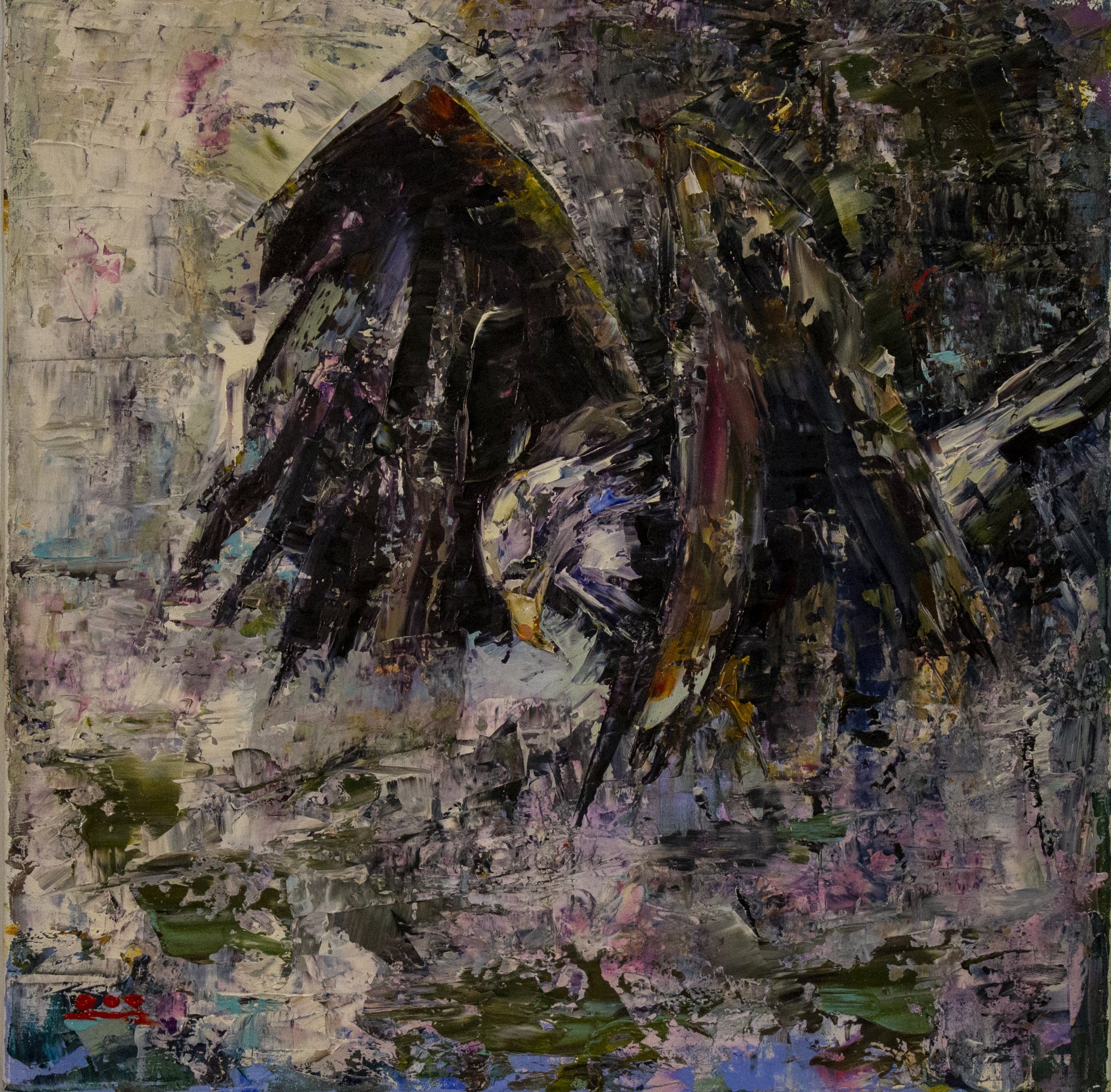 Flight Symbol of Freedom Painting by Oleg Sharapanovsky