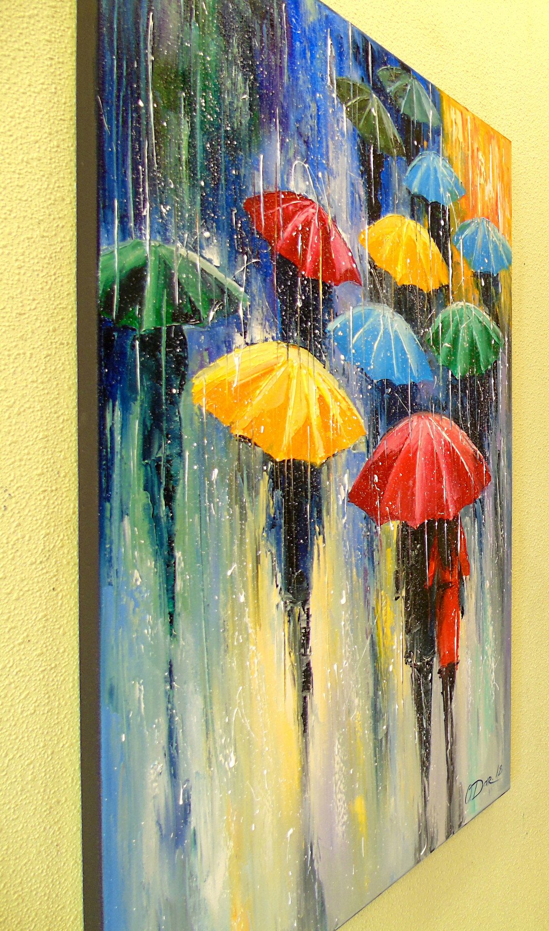 Rain Painting by Olha Darchuk - Jose Art Gallery