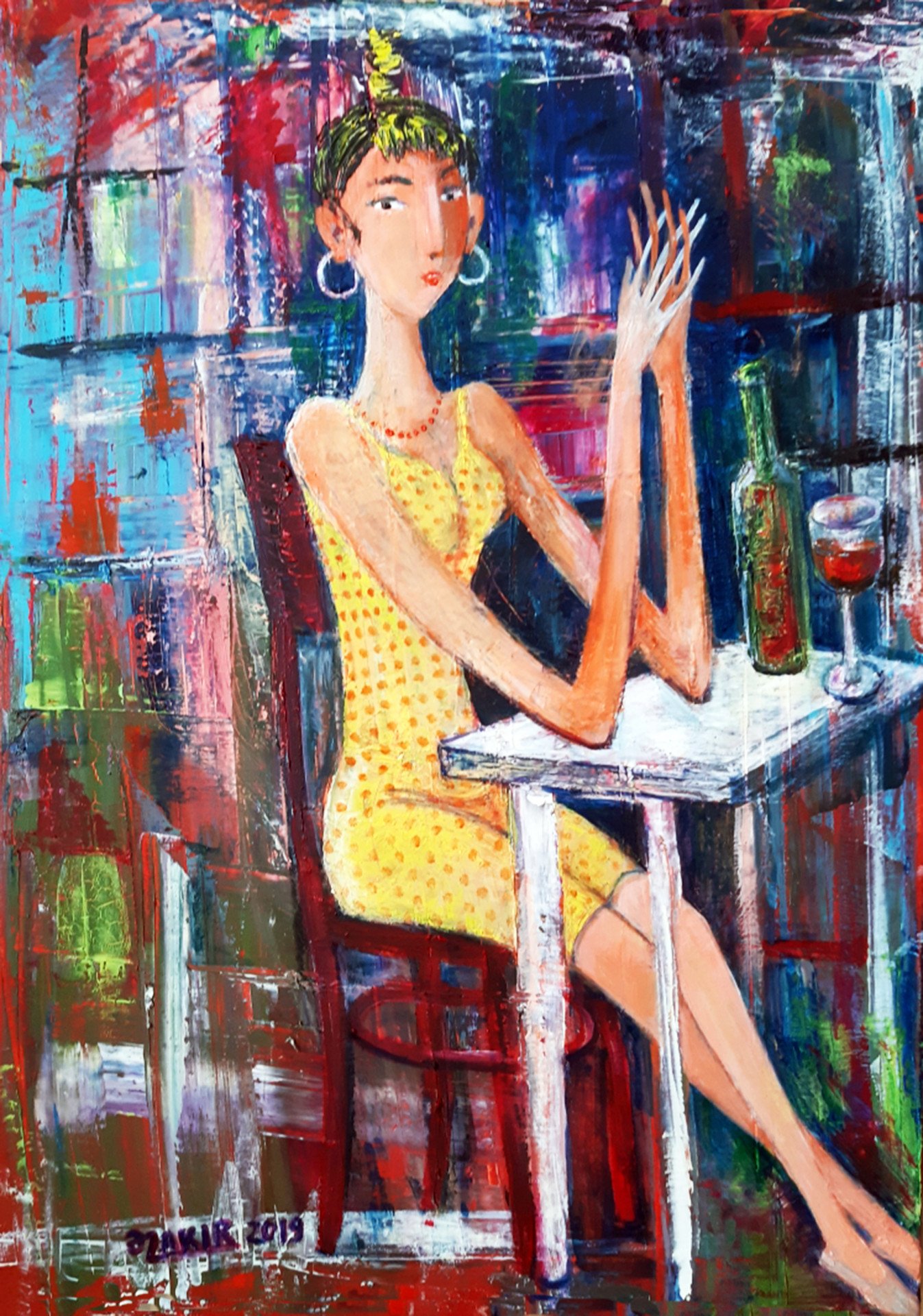 Lonely Painting by Zakir Ahmedov - Jose Art Gallery
