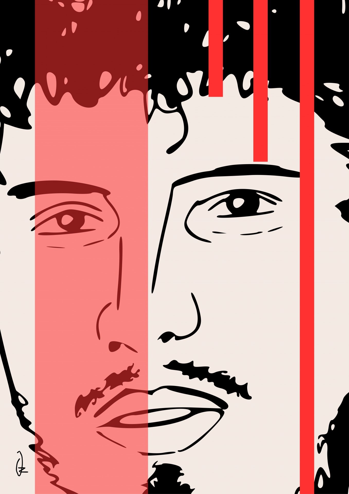 Redman Digital Art - Oleh Zeitung - Jose Art Gallery