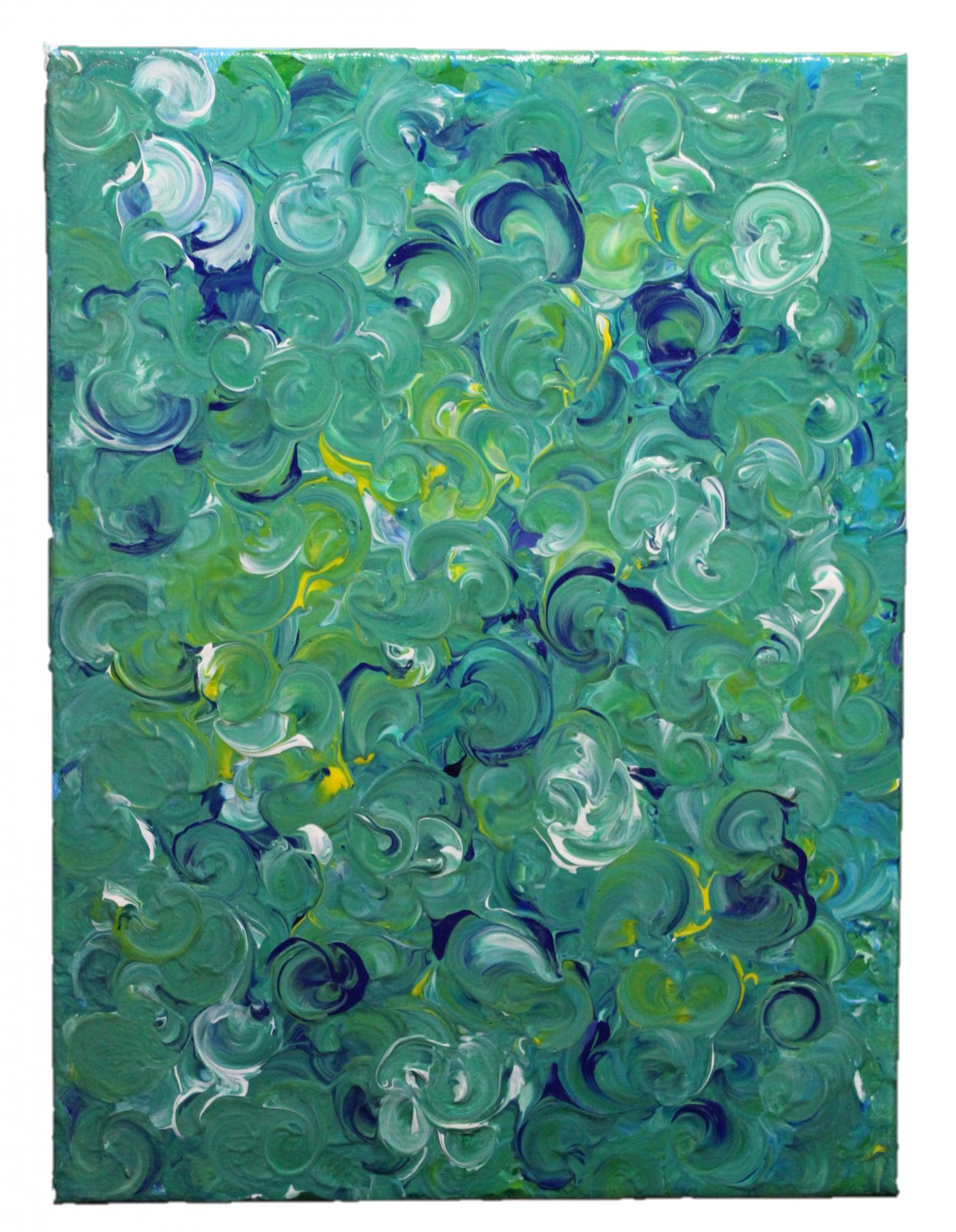 Waves of Sea Silence Painting by Sviatoslav Pazan