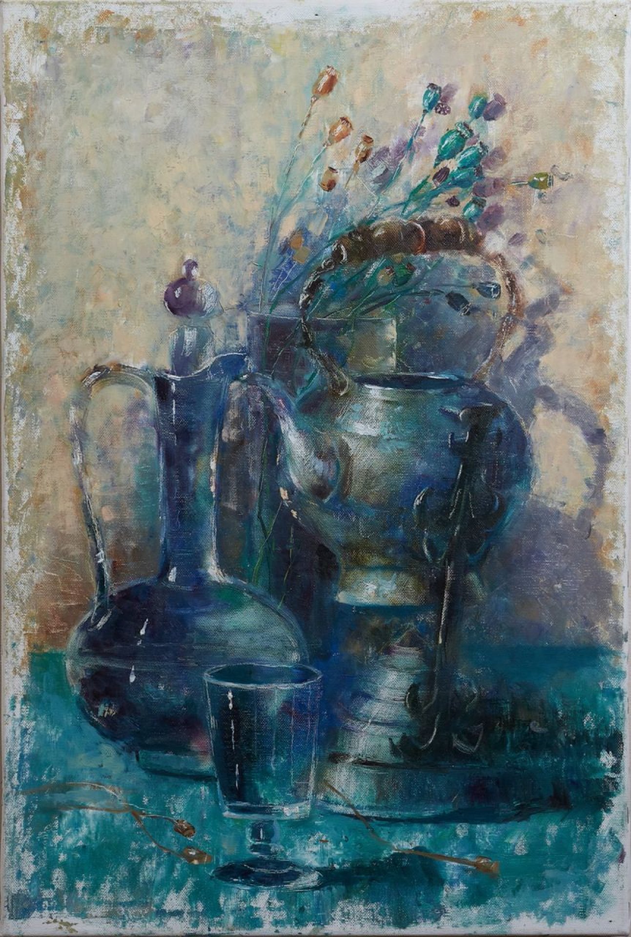 Картина «Натюрморт с чайником и j», Julia Tarasenko