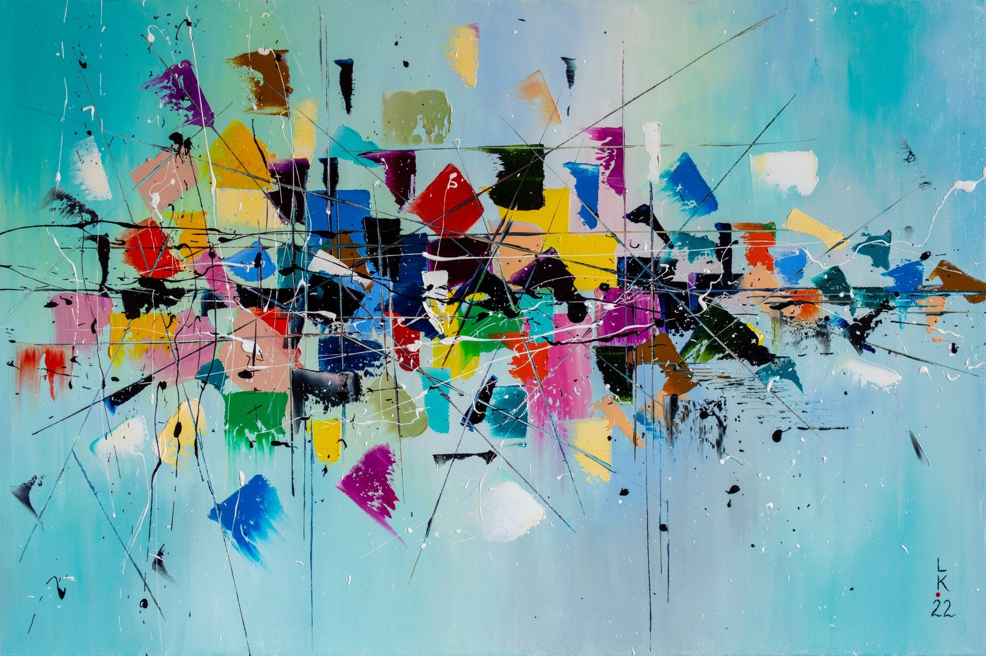 Cloud Nine Painting by Liubov Kuptsova - Jose Art Gallery