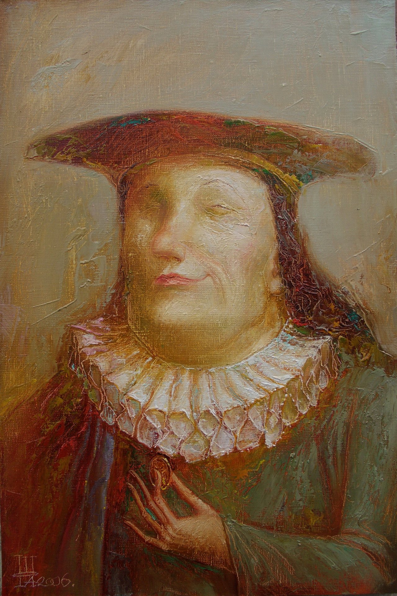 ,, Gold ,, Painting by Gennadiy Shlykov - Jose Art Gallery