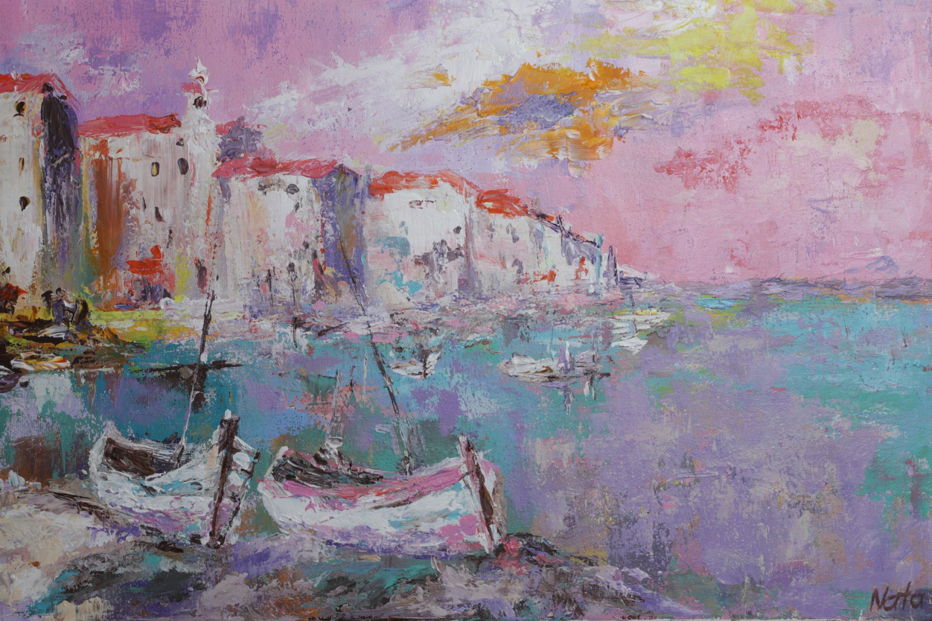 Summers day Painting by Nataliia Nausevich