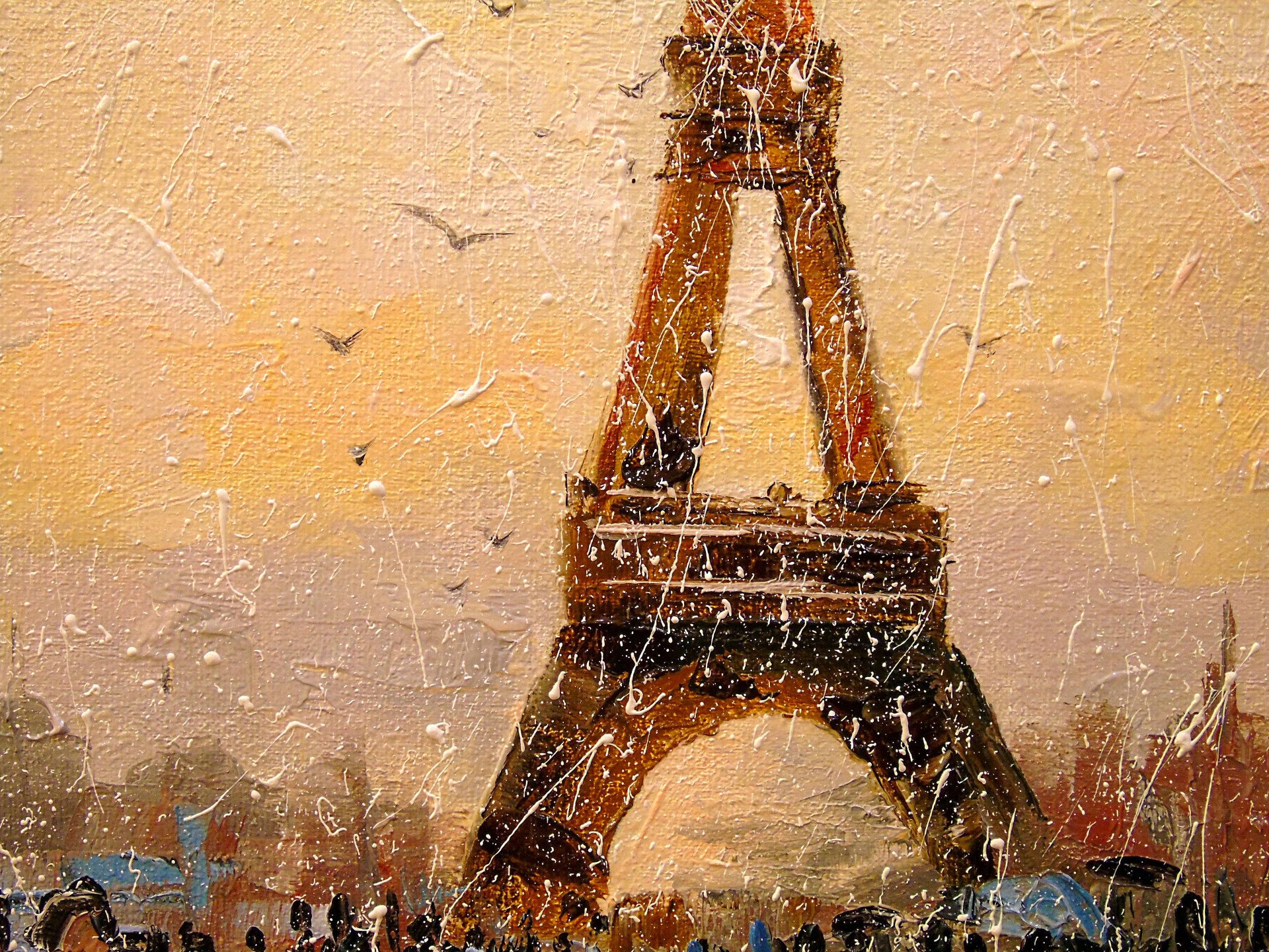 In Paris Painting by Olha Darchuk - Jose Art Gallery
