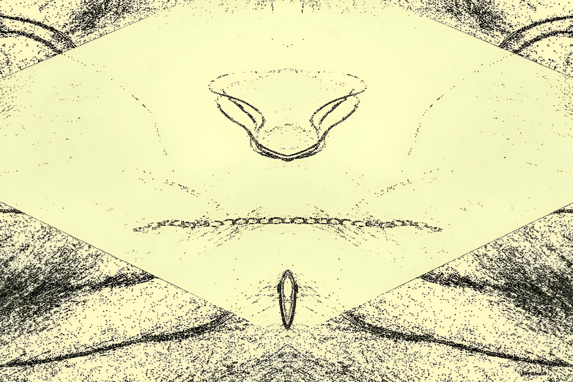 The wise snake Digital Art - Savabuch - Jose Art Gallery