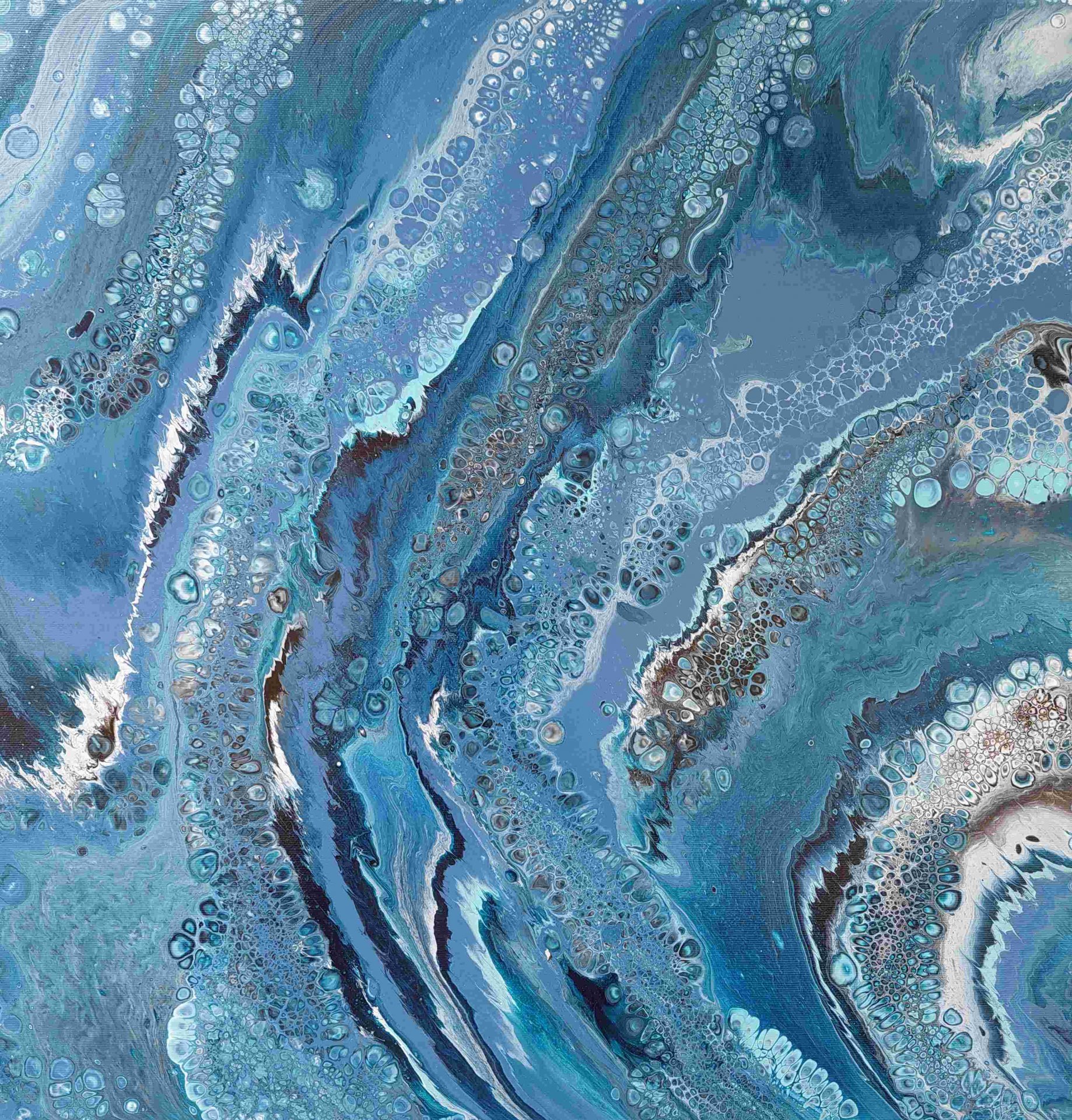 Deep Ocean Painting by Paulo Baptista - Jose Art Gallery