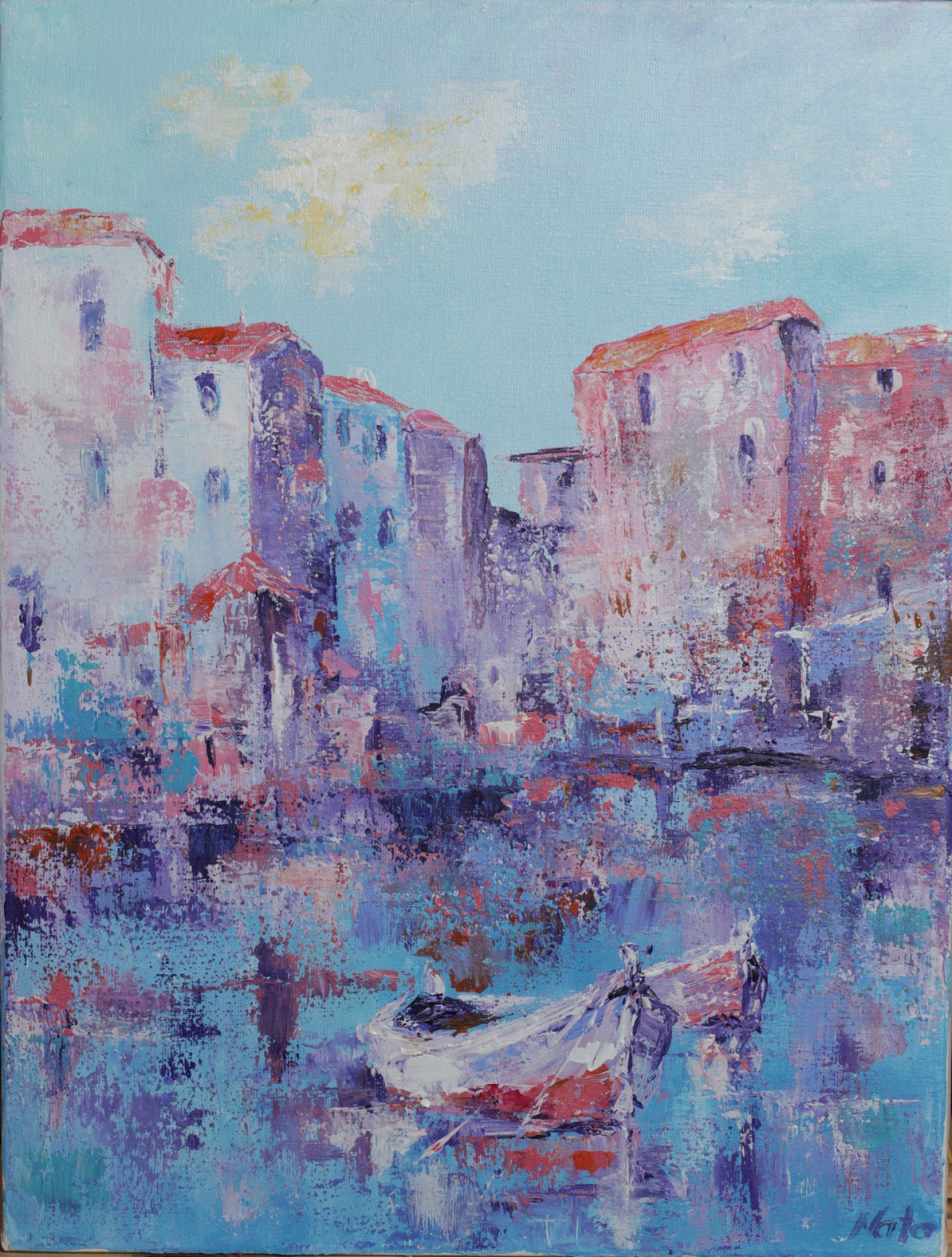 Happy day Painting by Nataliia Nausevich - Jose Art Gallery