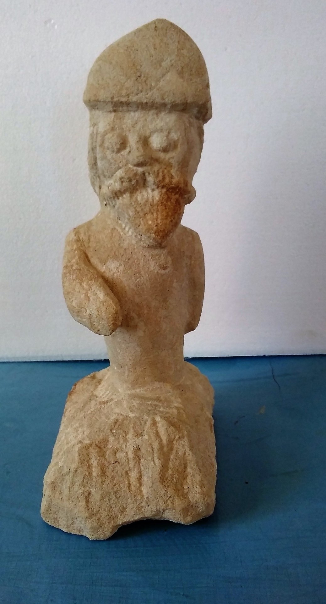 Lesser Sandstone Gnome Sculpture - Adam Rosa