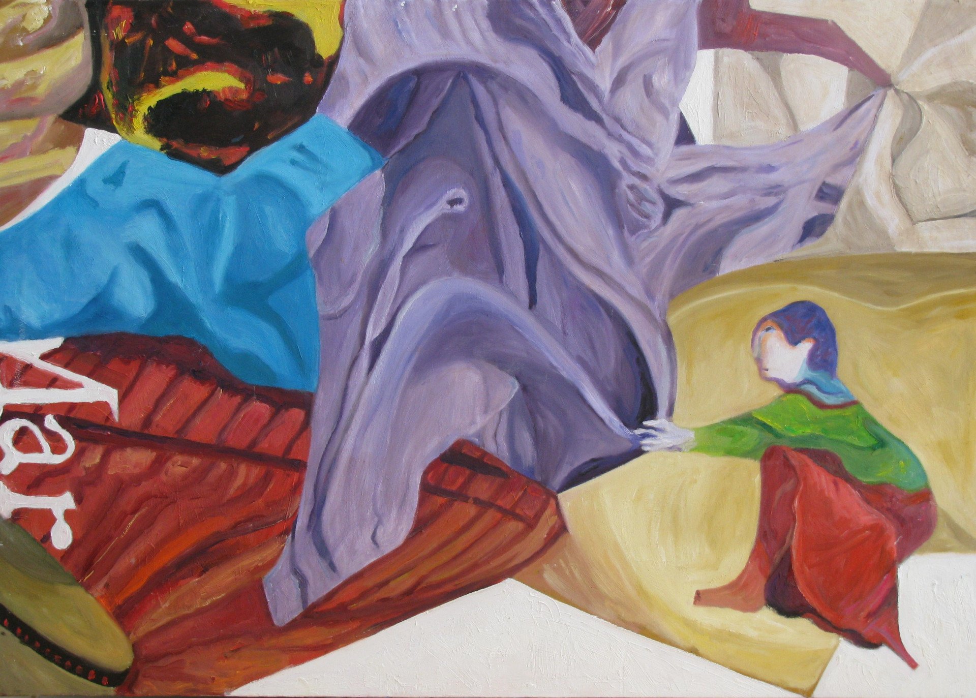 Collage Painting by Dan Shiloh - Jose Art Gallery
