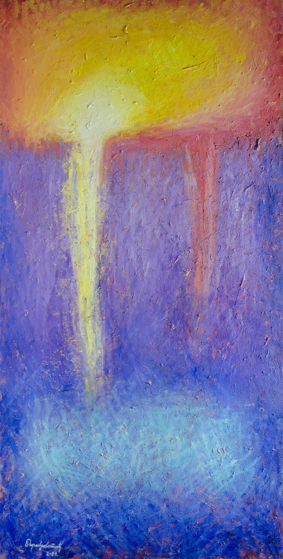 Connection Painting by Boris Subotic - Jose Art Gallery