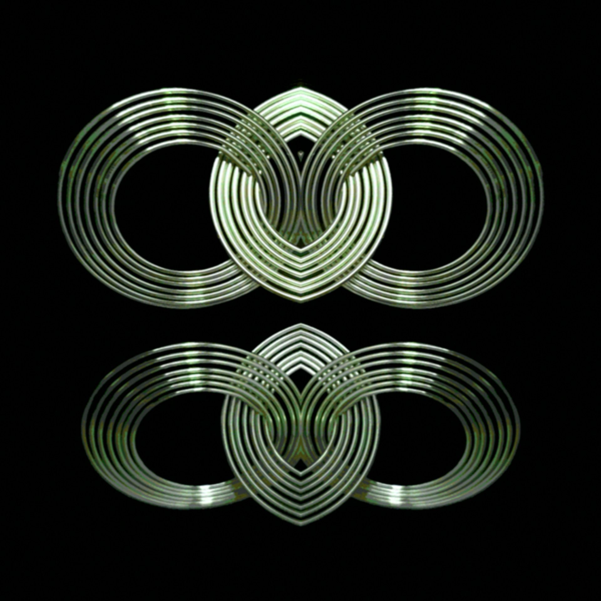 Unbreakable Unity: Fractal Patterns Digital Art - Savabuch