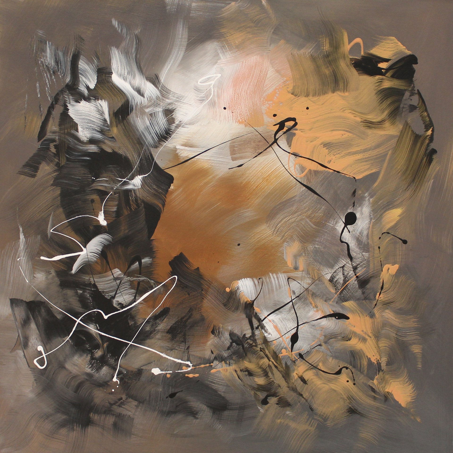 Eclipse Painting by Paresh Nrshinga - Jose Art Gallery