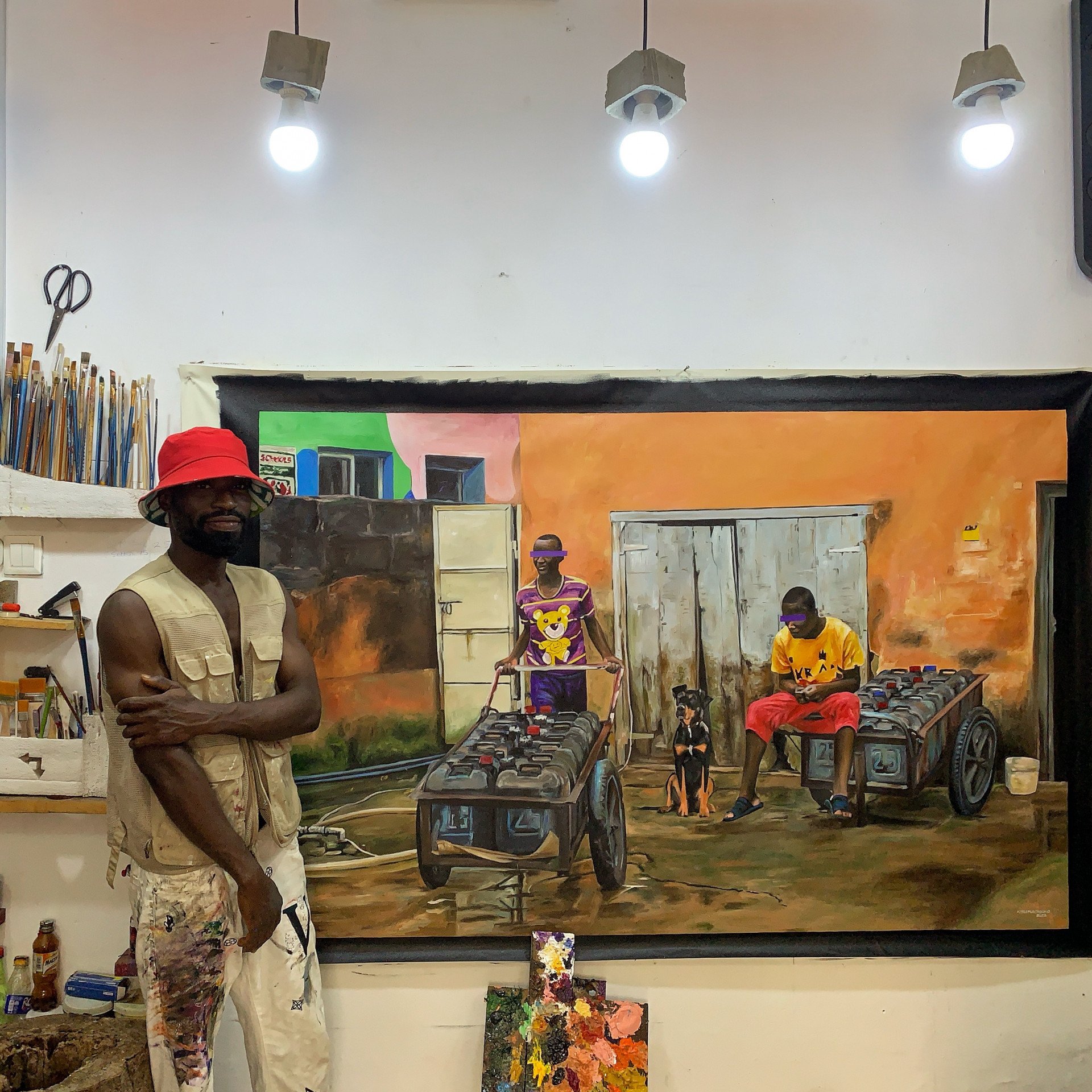 Muritadoh Azeez: Artist - Jose Art Gallery