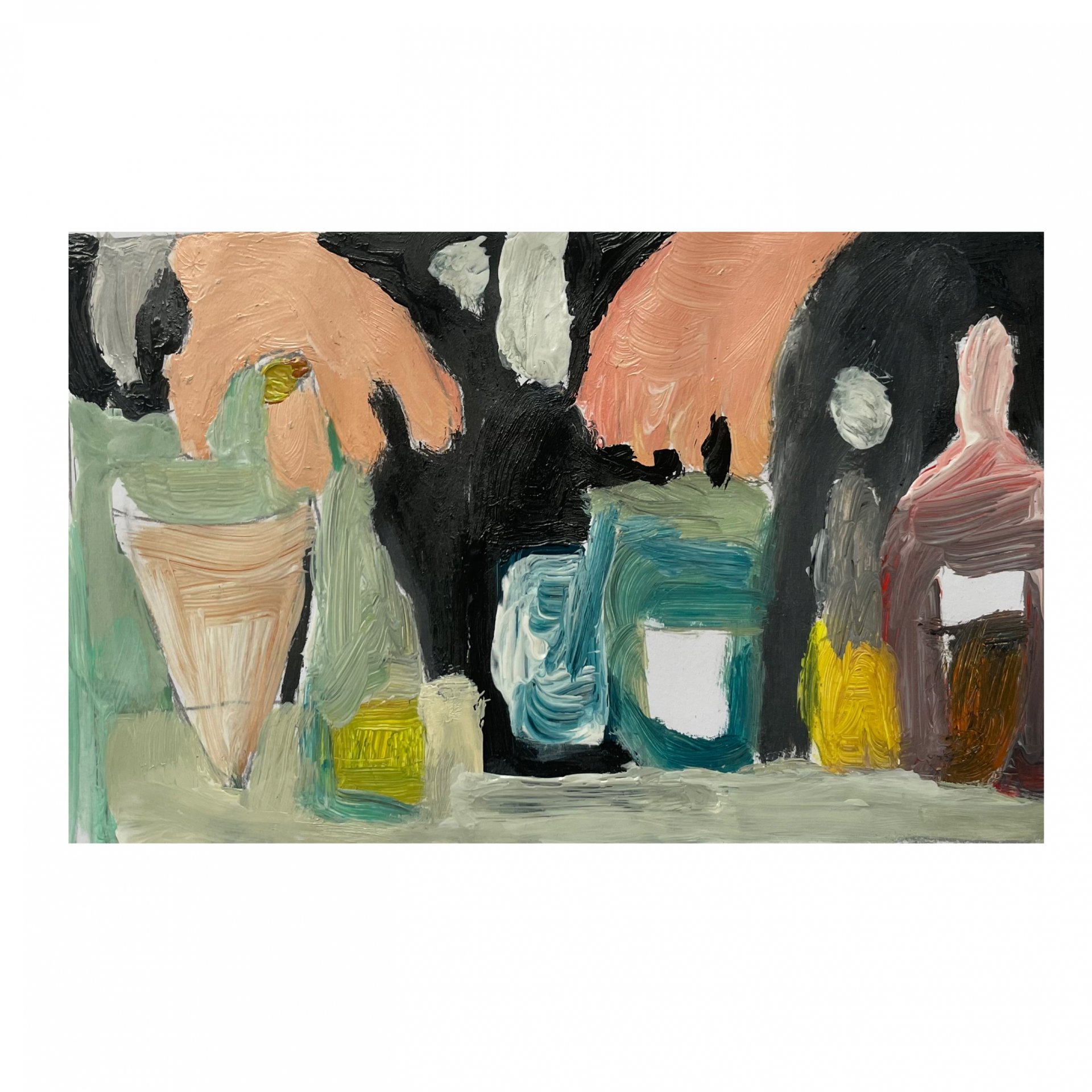 Bar Drawing - Irfan Ajvazi - Jose Art Gallery