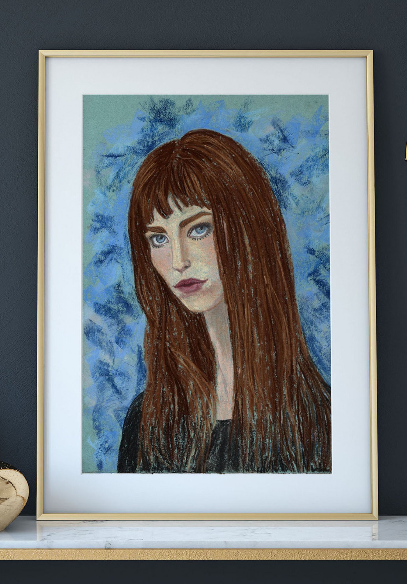 Portrait of Jane Birlin Drawing - Alexandra Paul