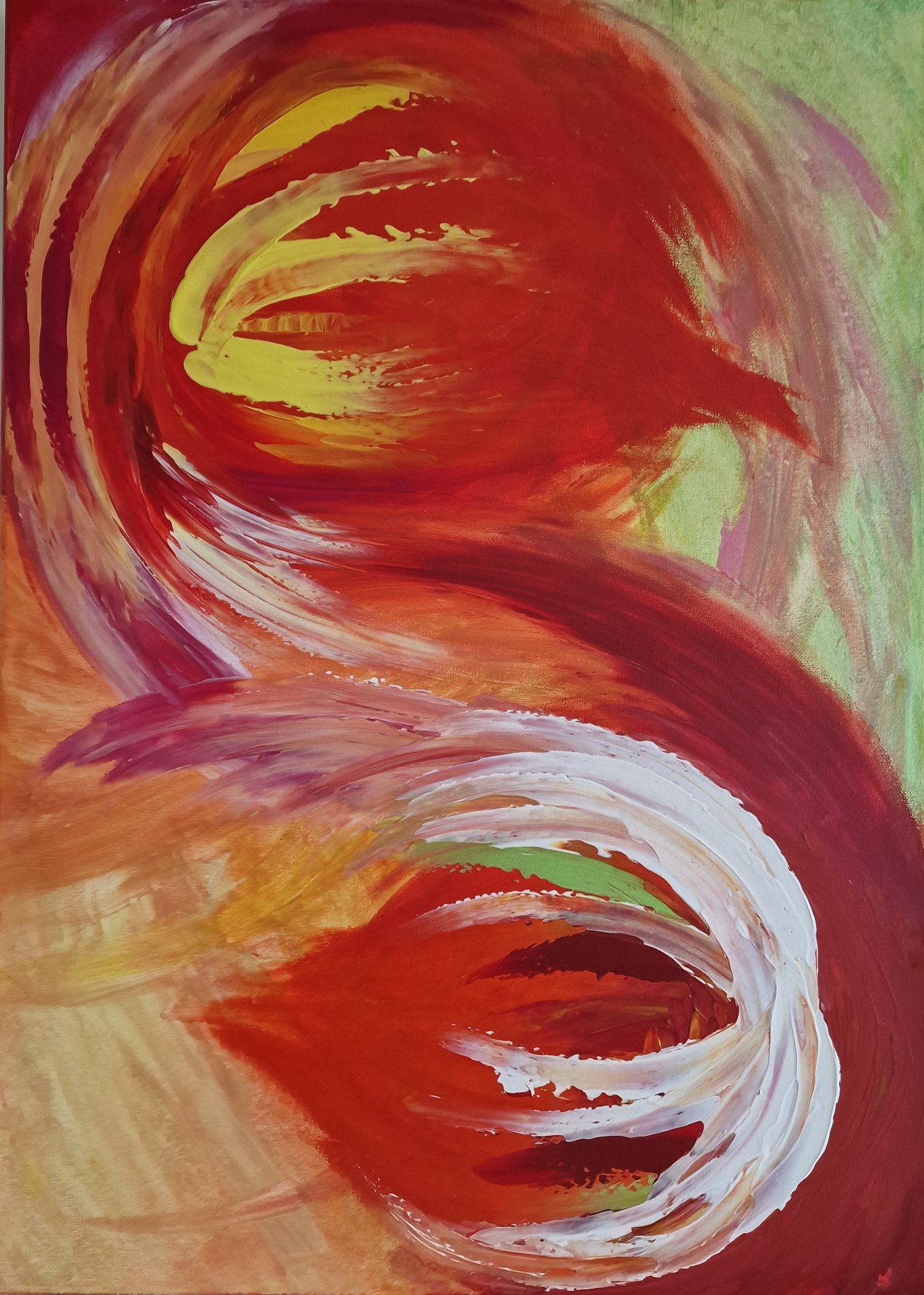 Attraction Painting by Anastasiia Doro - Jose Art Gallery