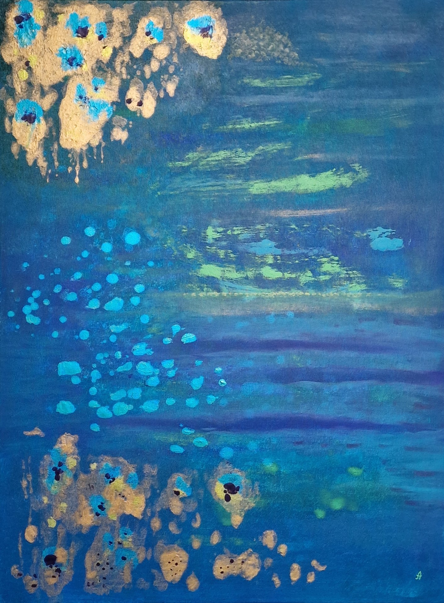 Out of time Painting by Anastasiia Doro - Jose Art Gallery