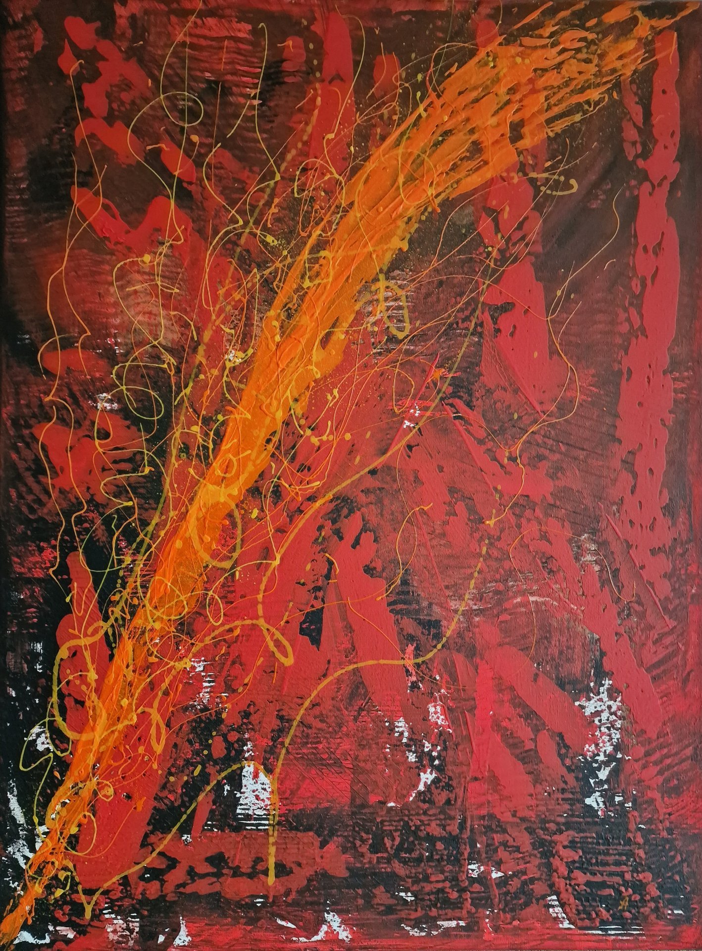 Awakening Painting by Anastasiia Doro - Jose Art Gallery