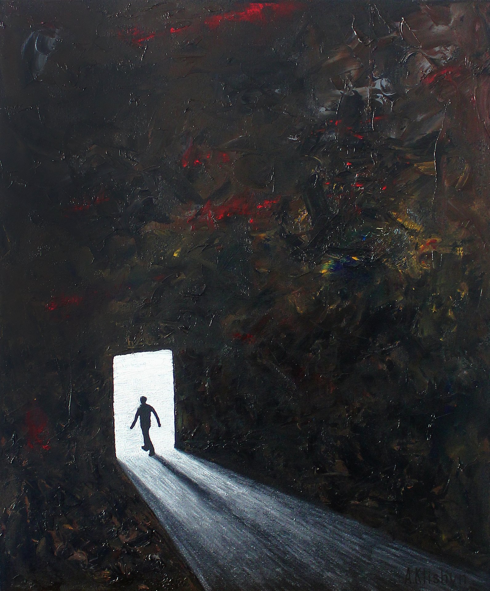 Exit Painting by Andriy Klishyn - Jose Art Gallery