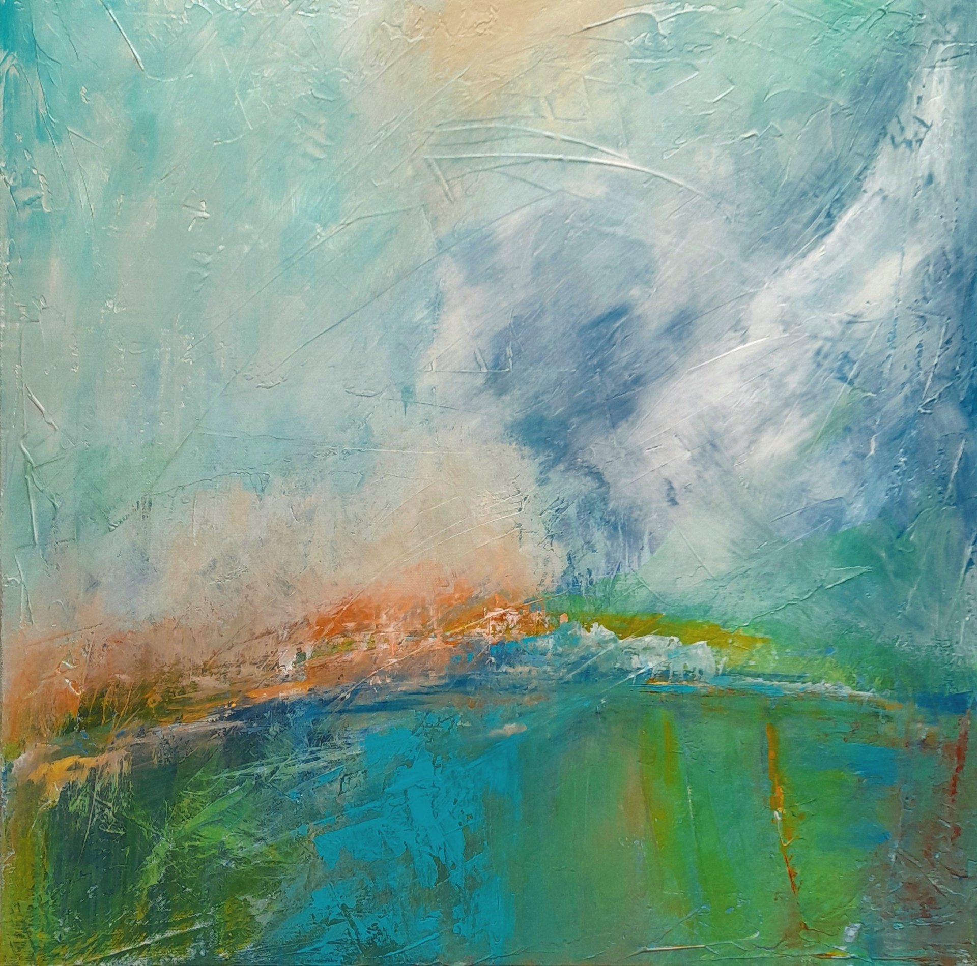 Emergence of the subconscious Painting by Roser JB