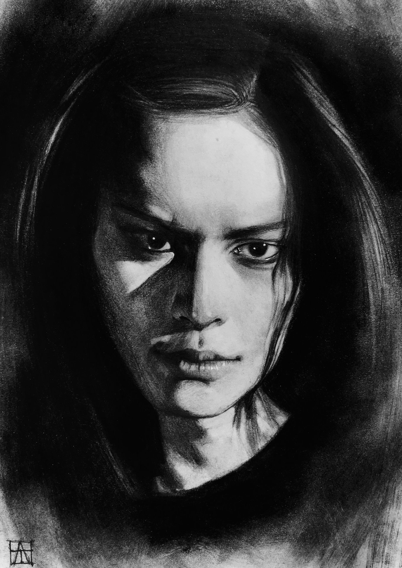 'ATSUSHI' Painting by Anastasia Terskih - Jose Art Gallery
