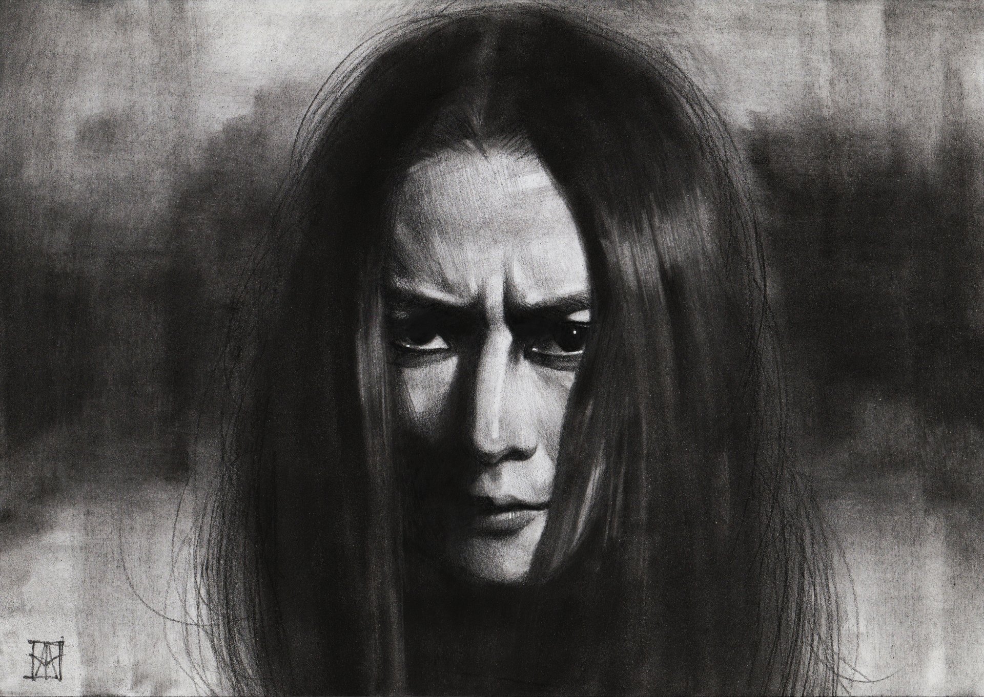 DARK WIND Drawing - Anastasia Terskih - Jose Art Gallery