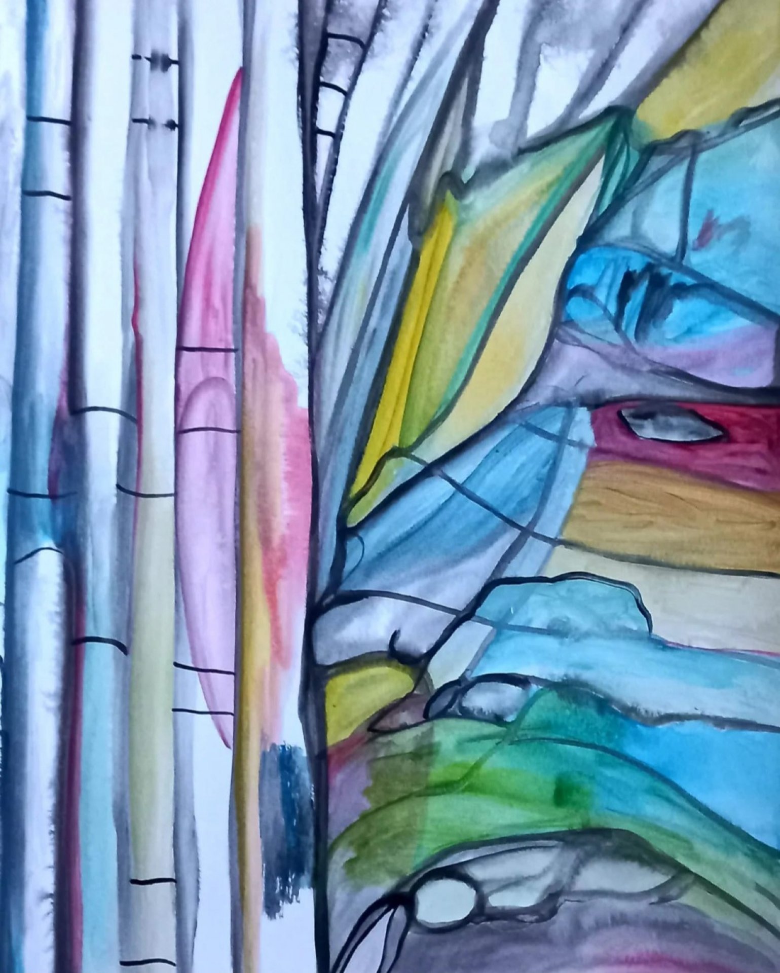 Natural Painting by Gaya Renée Green - Jose Art Gallery