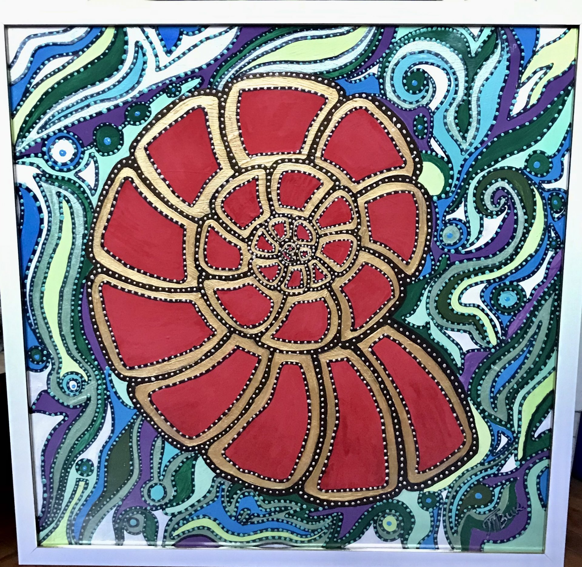 The Shell Painting by Viktoriia Turitsina - Jose Art Gallery