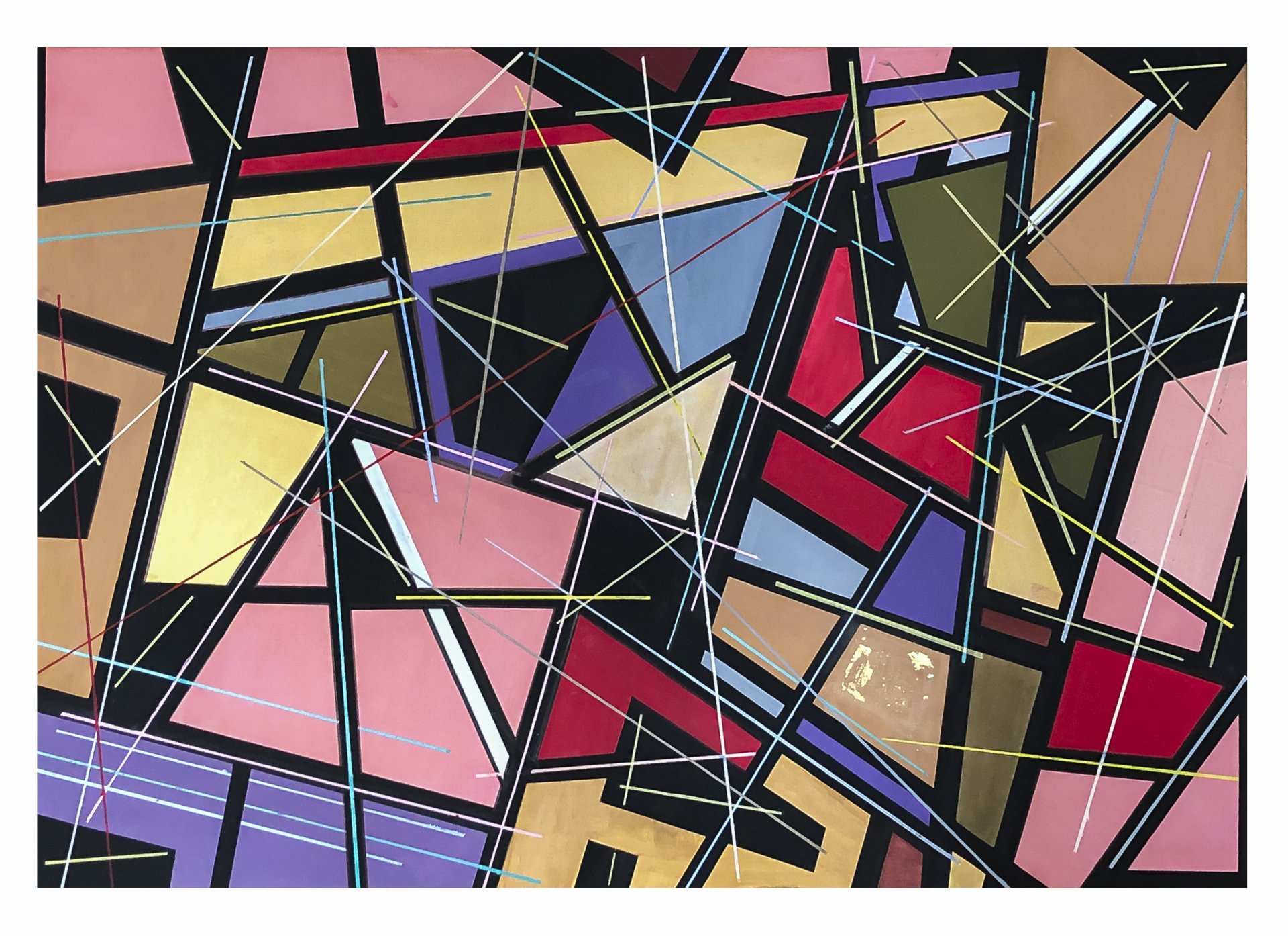 Kaleidoscope Painting by Jozef Danyi - Jose Art Gallery