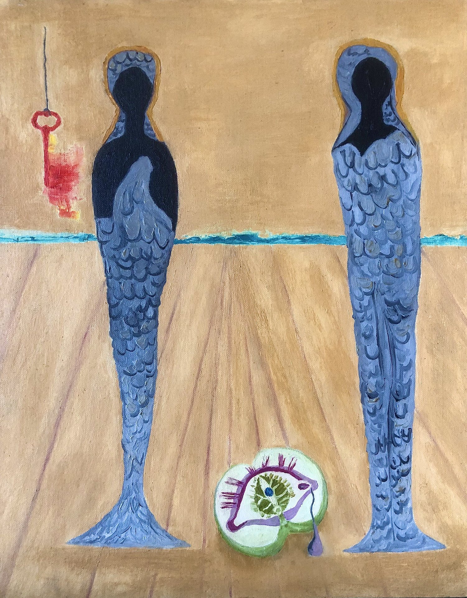 Aquisition Drawing - Marina Gorbachova - Jose Art Gallery