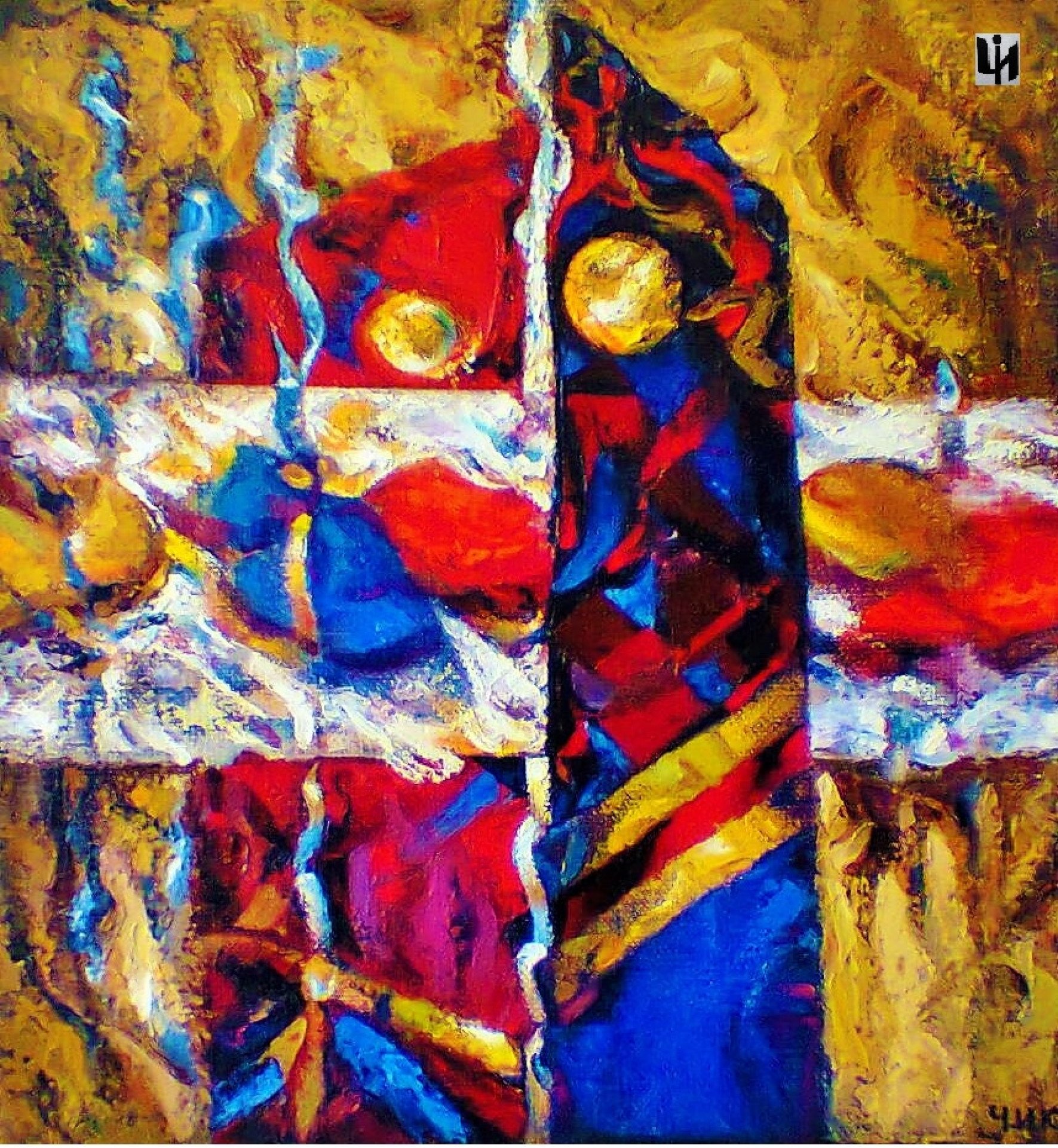 Dialogue Painting by Igor Chernov - Jose Art Gallery