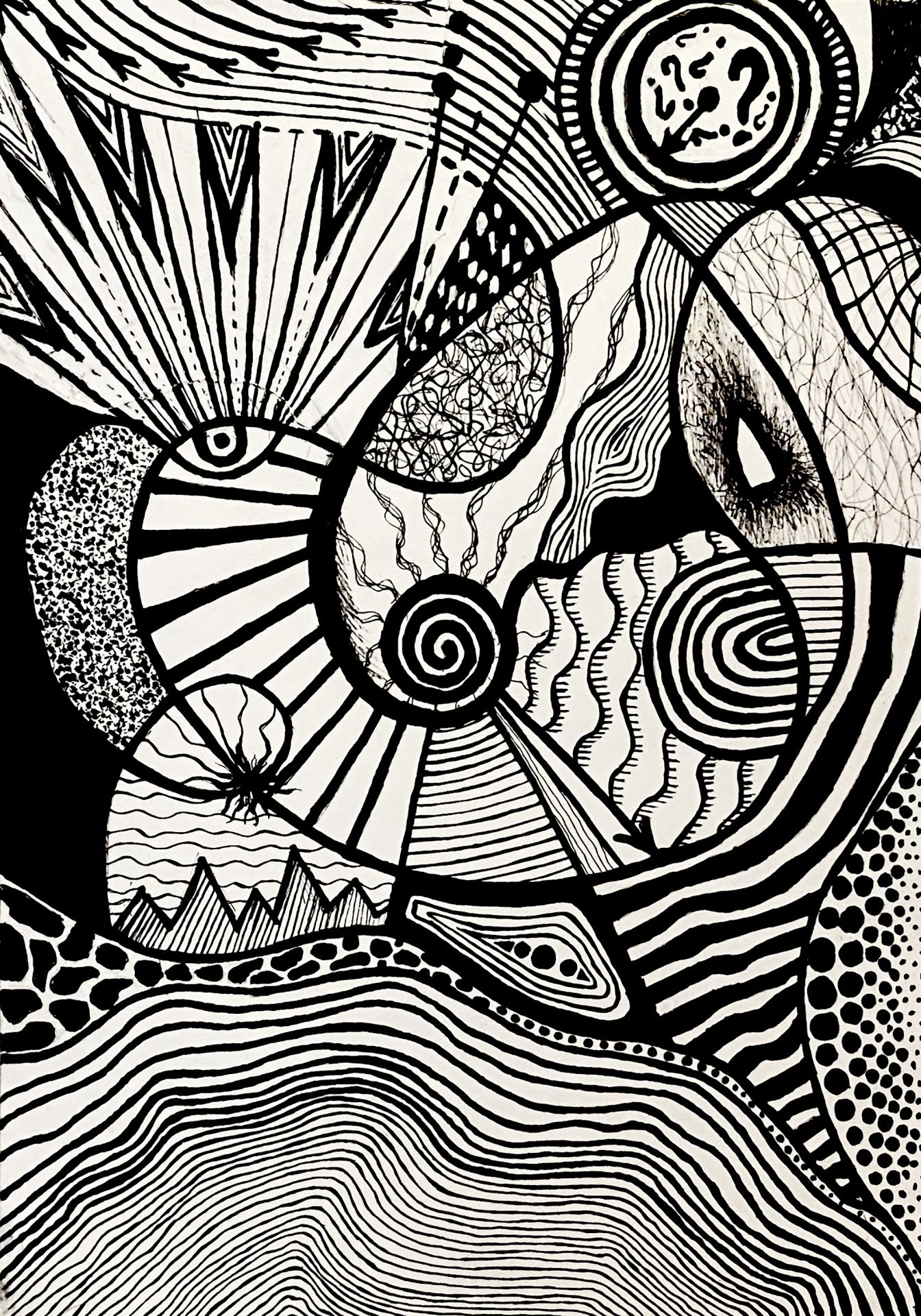 Rebus Drawing - Mistyka - Jose Art Gallery