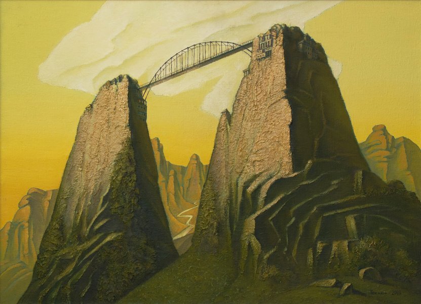 Bridge Painting by Igor Tokaruk - Jose Art Gallery