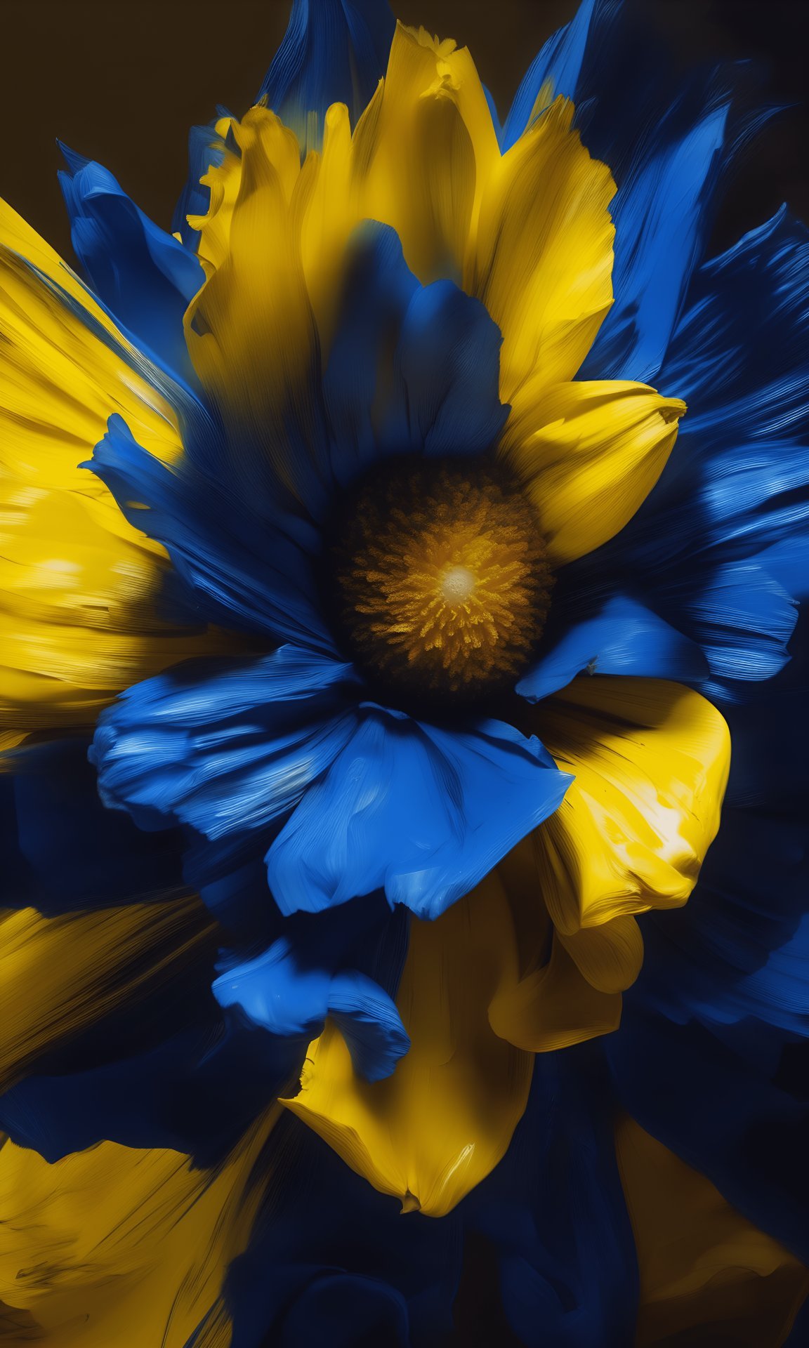 Dipinto digitale «Fiore della rinascita» - Bohdan Chekan