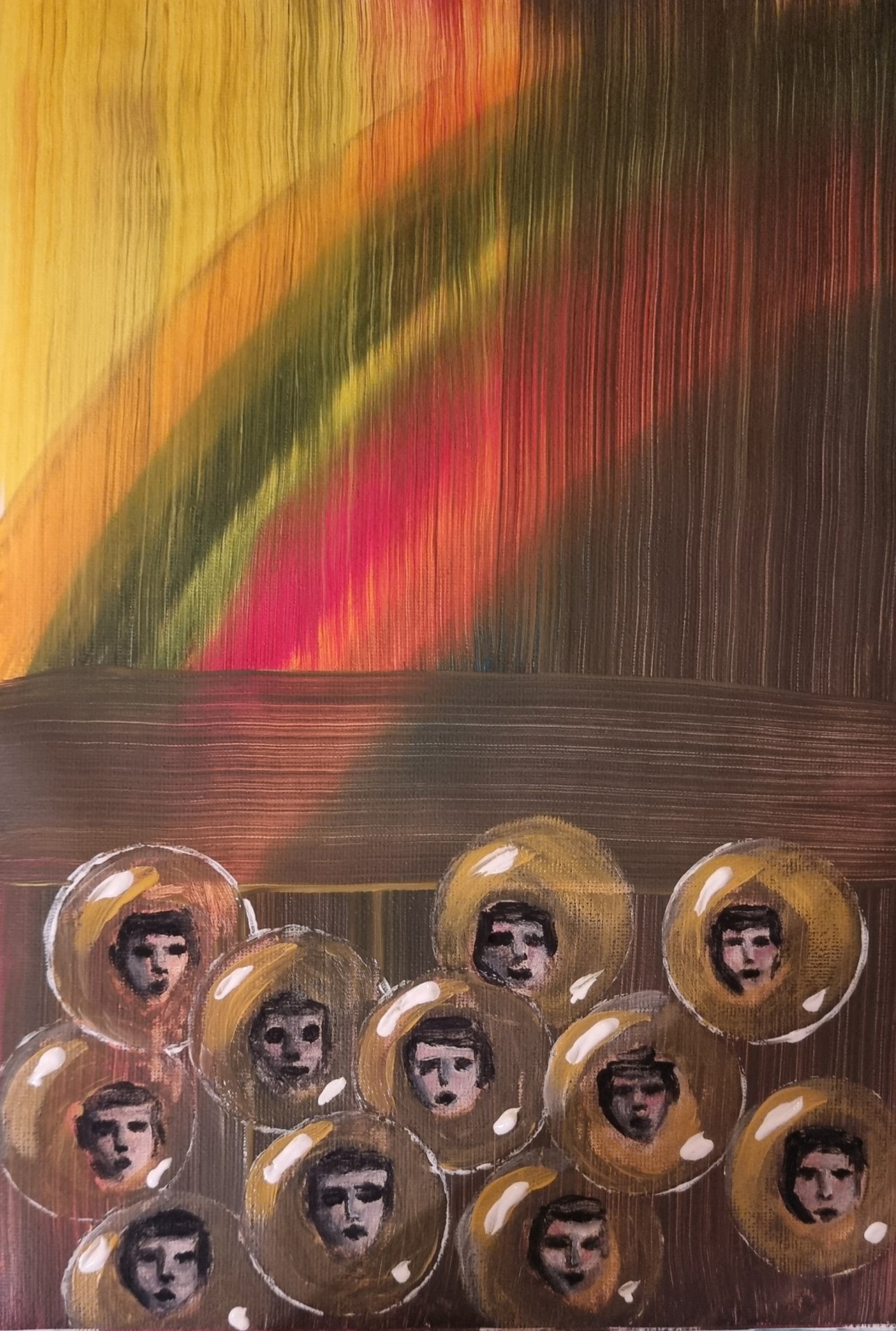 System Painting by Khrystyna Mandriichuk - Jose Art Gallery