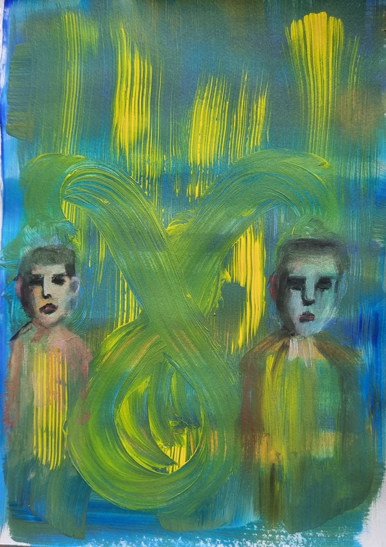 Relationships. Painting by Khrystyna Mandriichuk