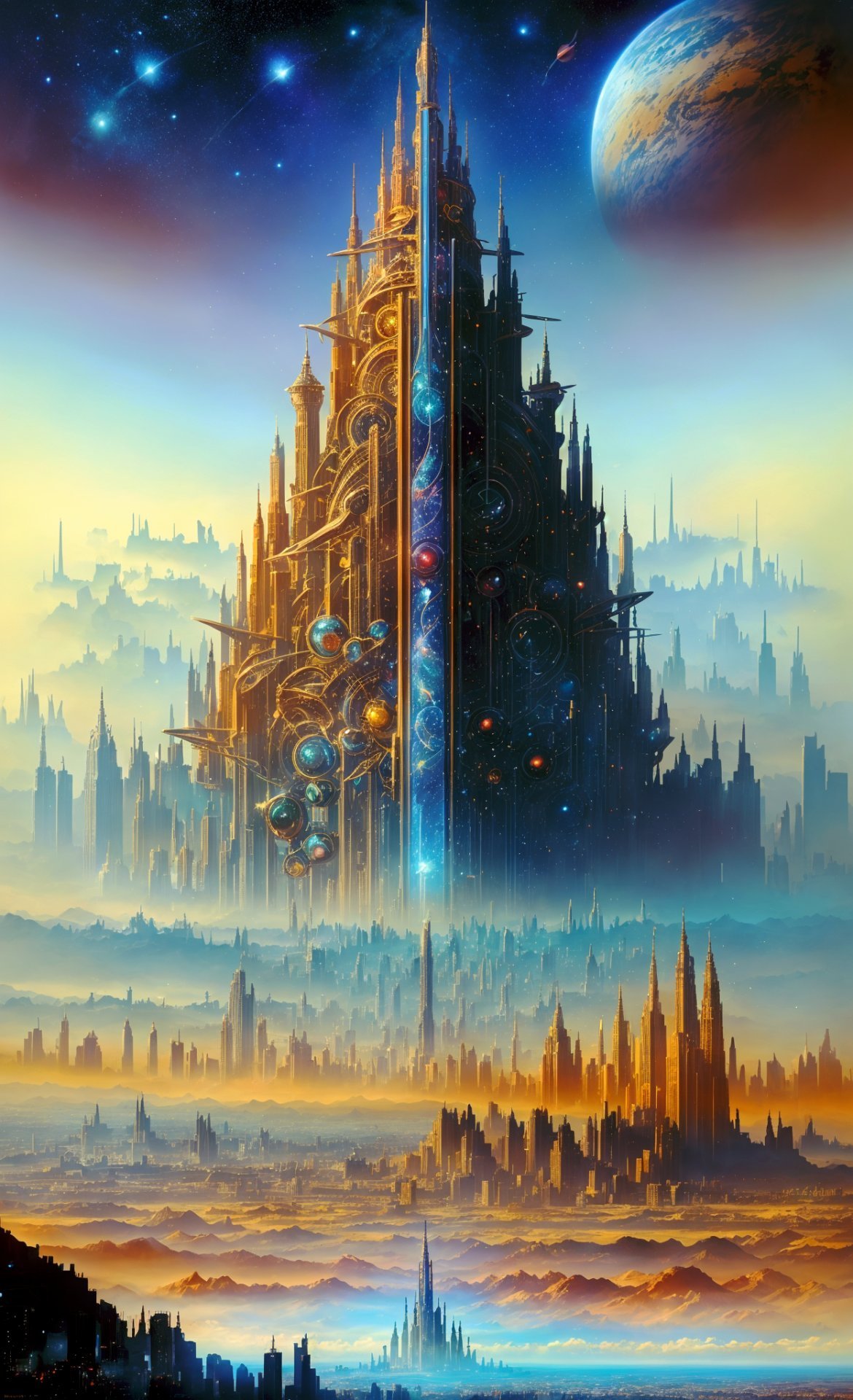 Other worlds. Contrast Digital Art - Egor Turovec