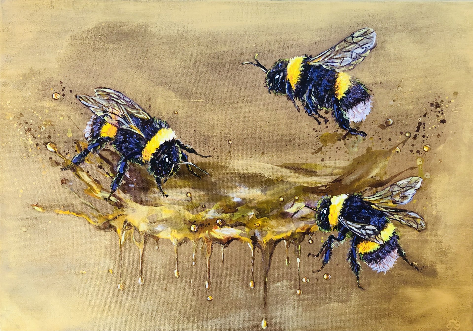 Honey trap Painting by Lena Smirnova - Jose Art Gallery