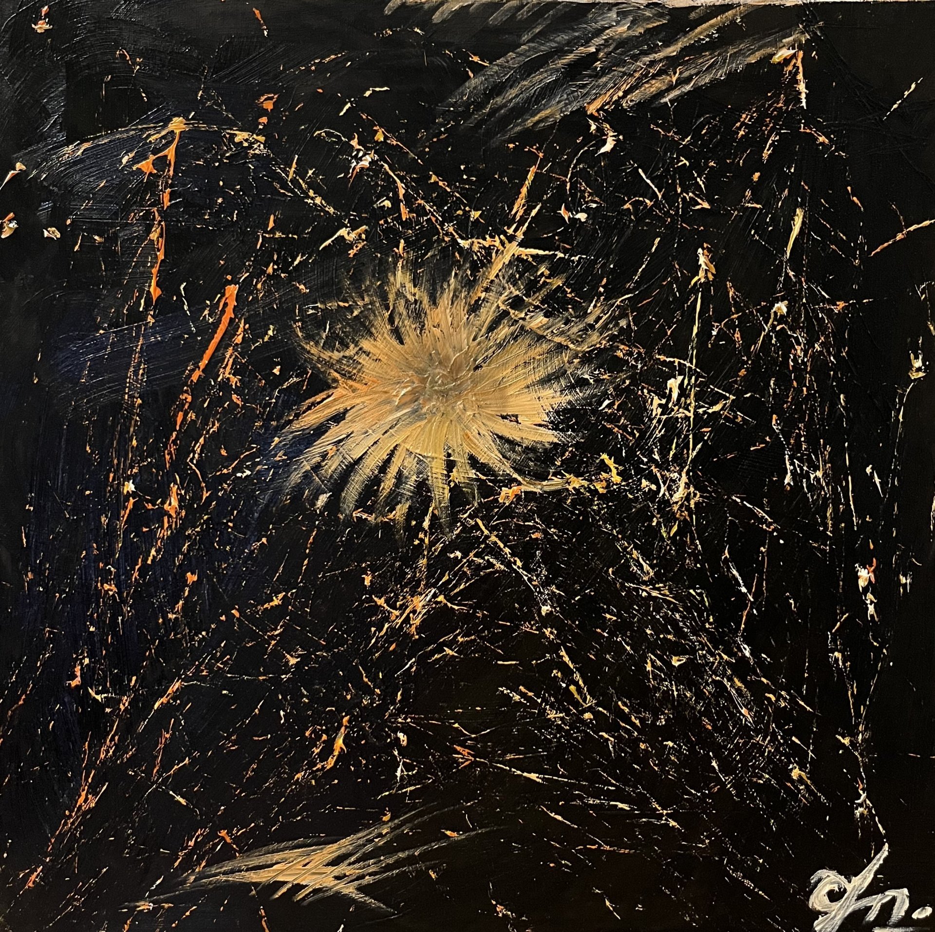 Burnout Drawing - Sofiya Dihtyarenko - Jose Art Gallery