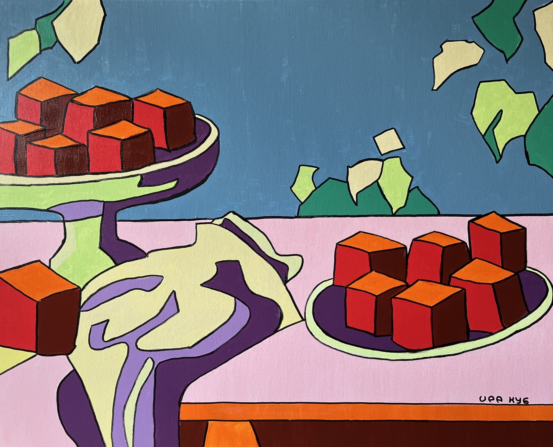 Equilibrium Painting by Ira Kub - Jose Art Gallery