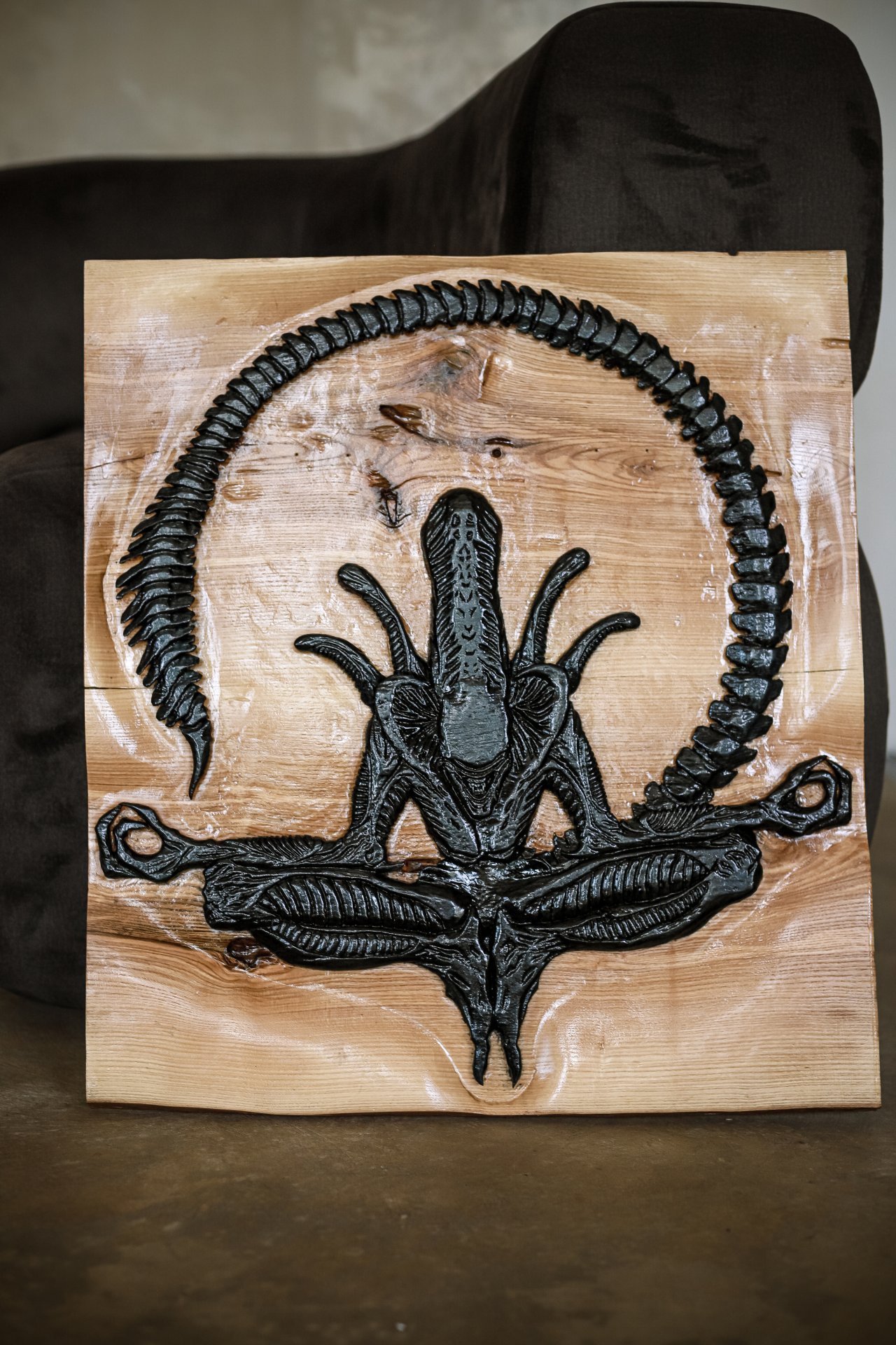 Zen/Alien: Calm in Terror Sculpture - FanWorkshopUA